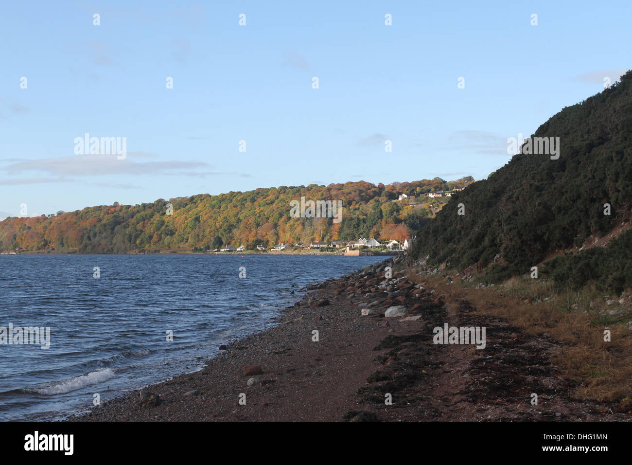 coast near Fortrose Scotland November 2013 Stock Photo - Alamy