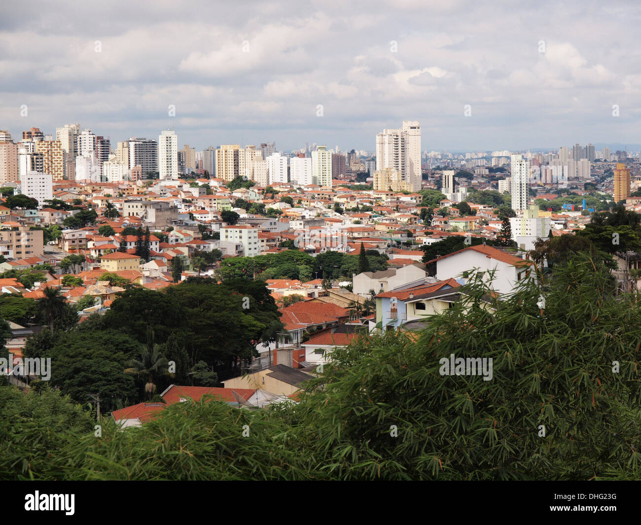A suburban residential area of Sao Paulo showing some areas zoned for ...