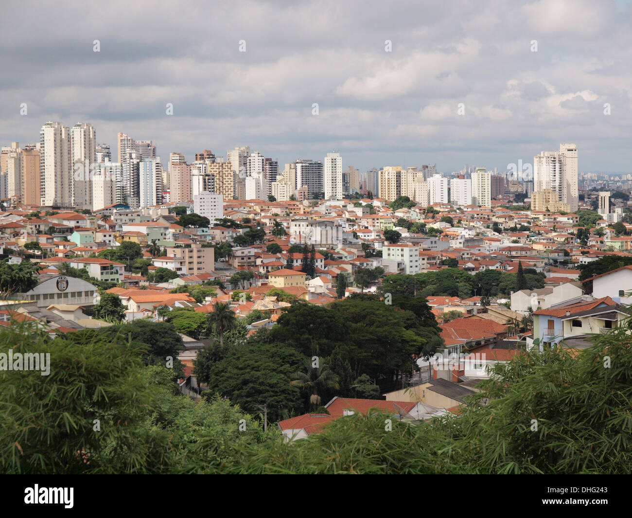 A suburban residential area of Sao Paulo showing some areas zoned for ...