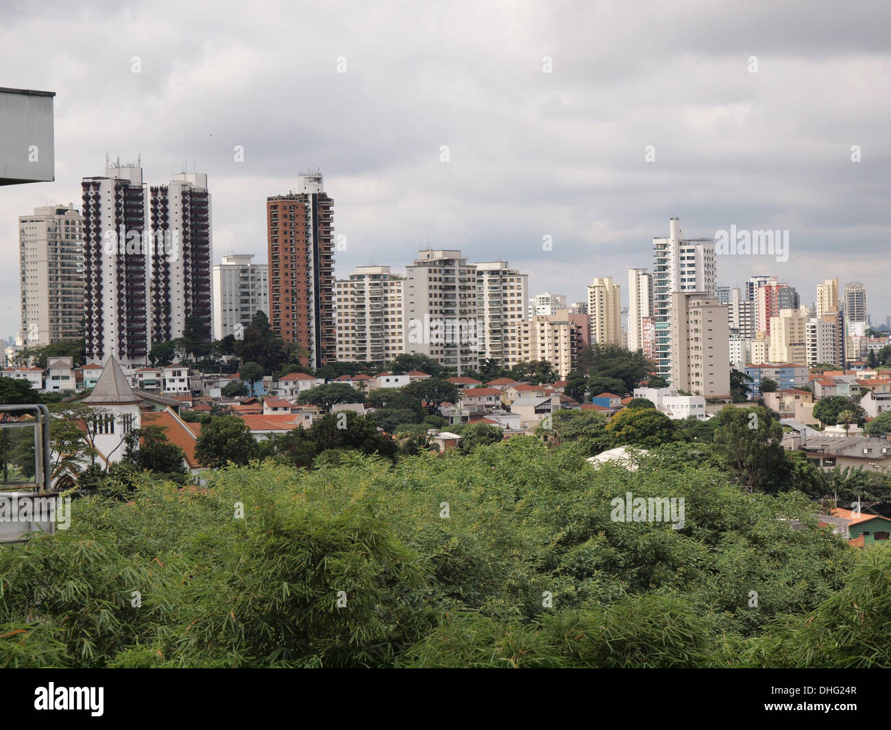 A suburban residential area of Sao Paulo showing some areas zoned for ...