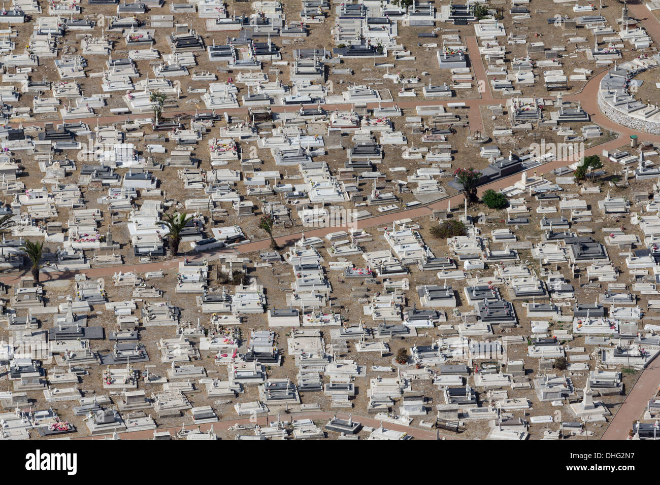 Gibraltar North Front Cemetery Stock Photo - Alamy