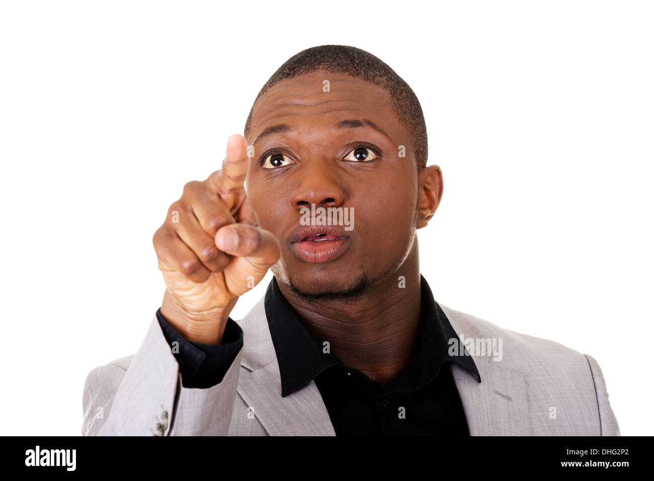 Young businessman surprised high hi-res stock photography and images ...