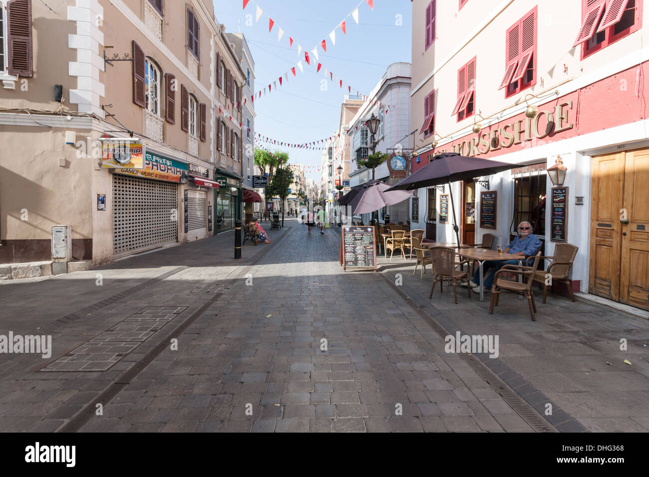 Street of gibraltar hi-res stock photography and images - Alamy
