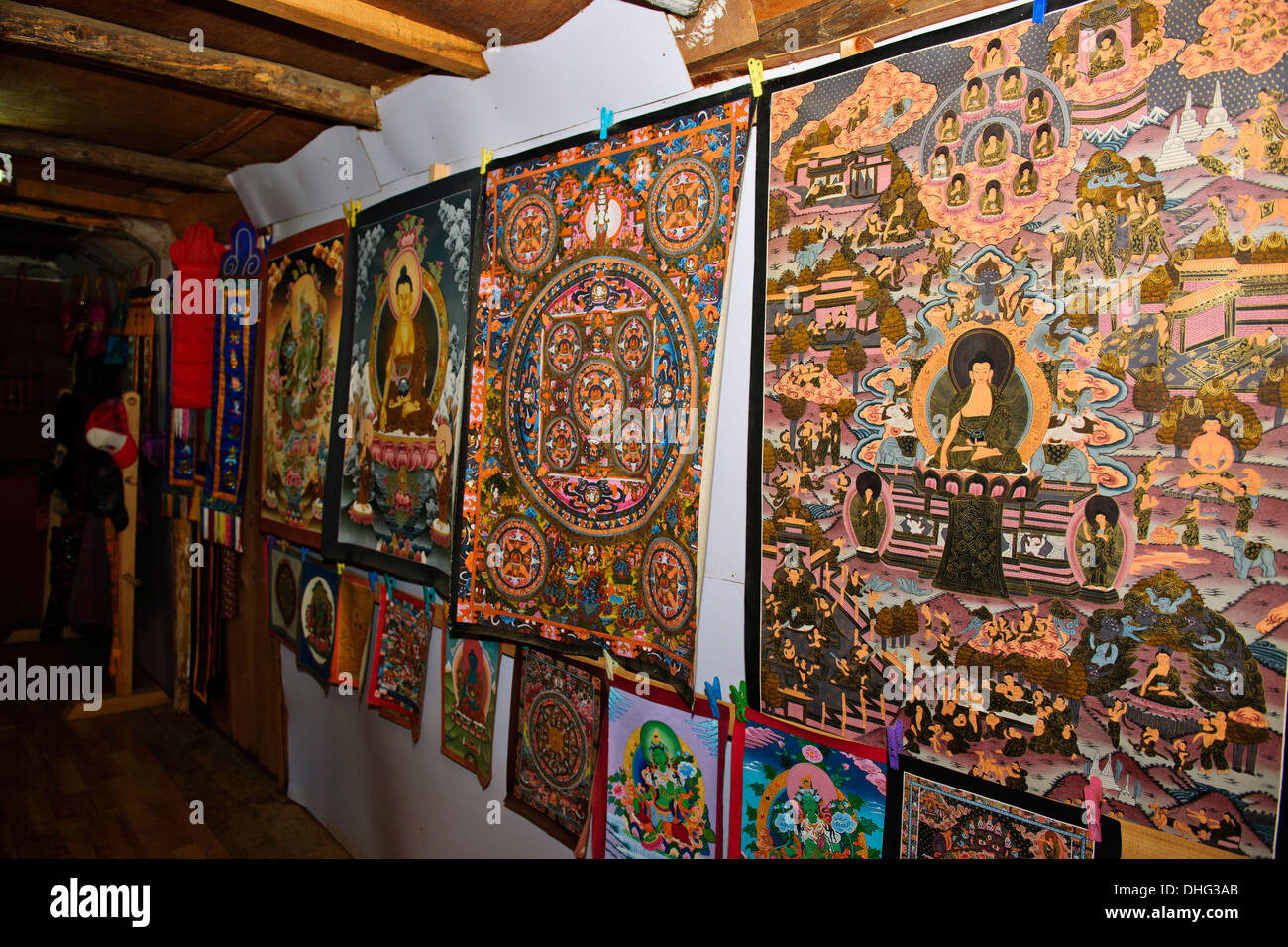 Atsara,Clown Masks,Wall paintings,Wheel of Life,highly stylised and ...