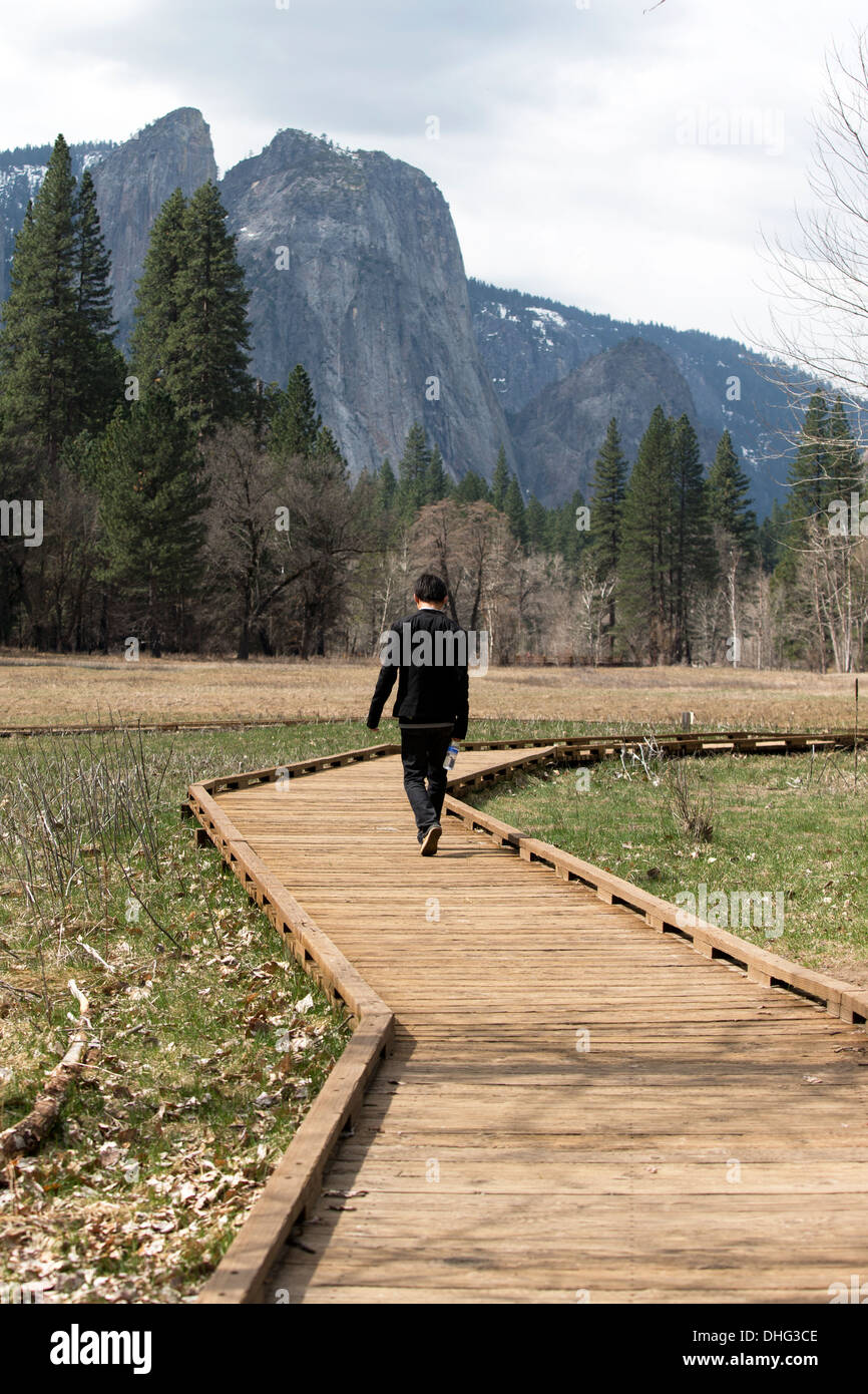 Sentinel Rock, Yosemite National Park, California, U.S.A Stock Photo ...