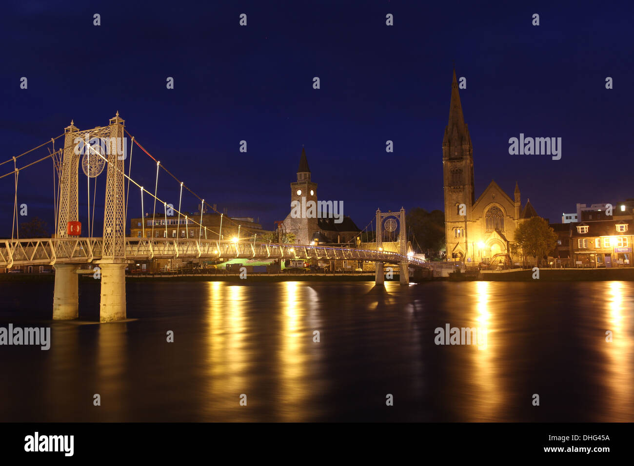 Inverness night hi-res stock photography and images - Alamy