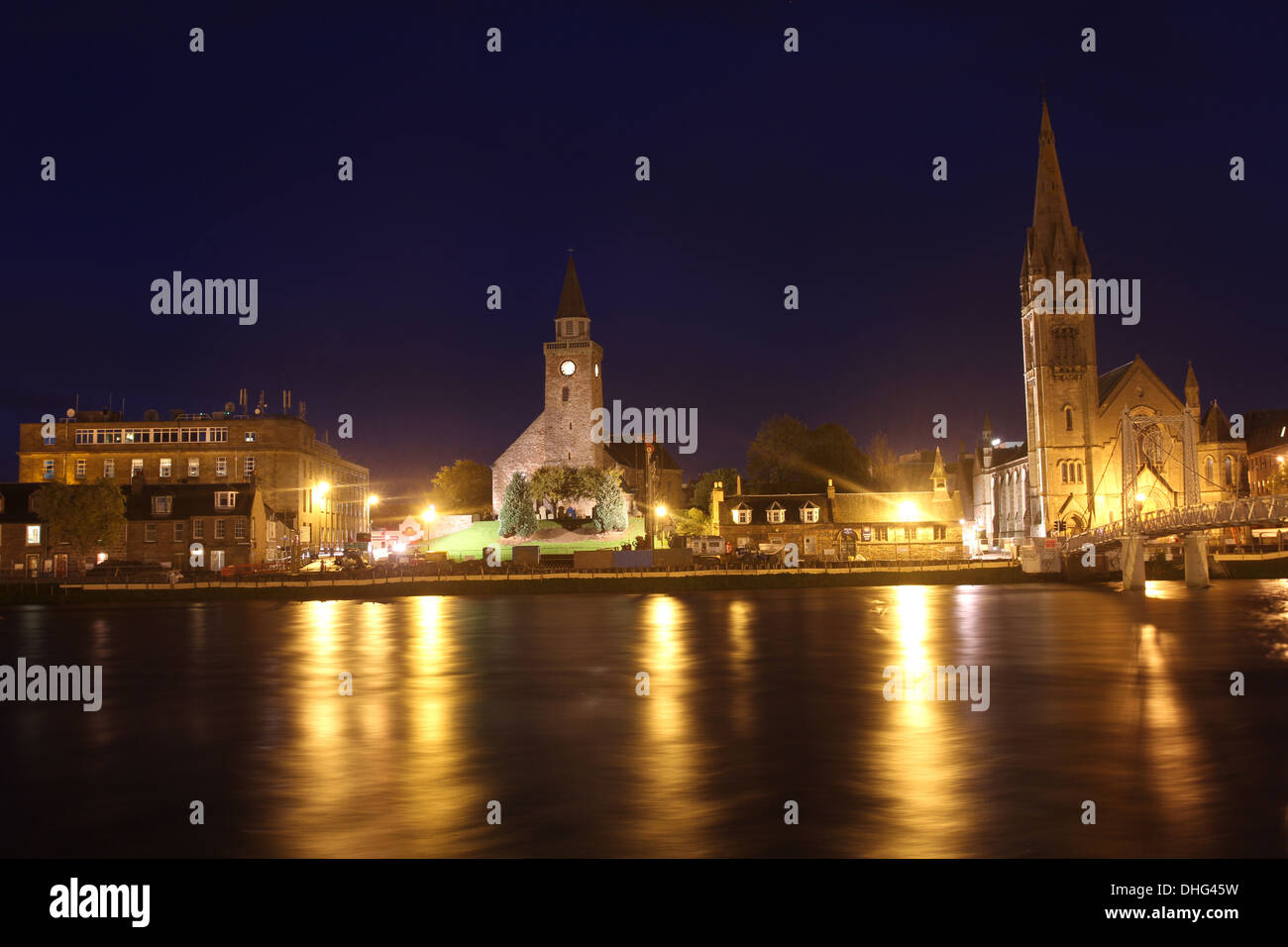 Inverness night hi-res stock photography and images - Alamy