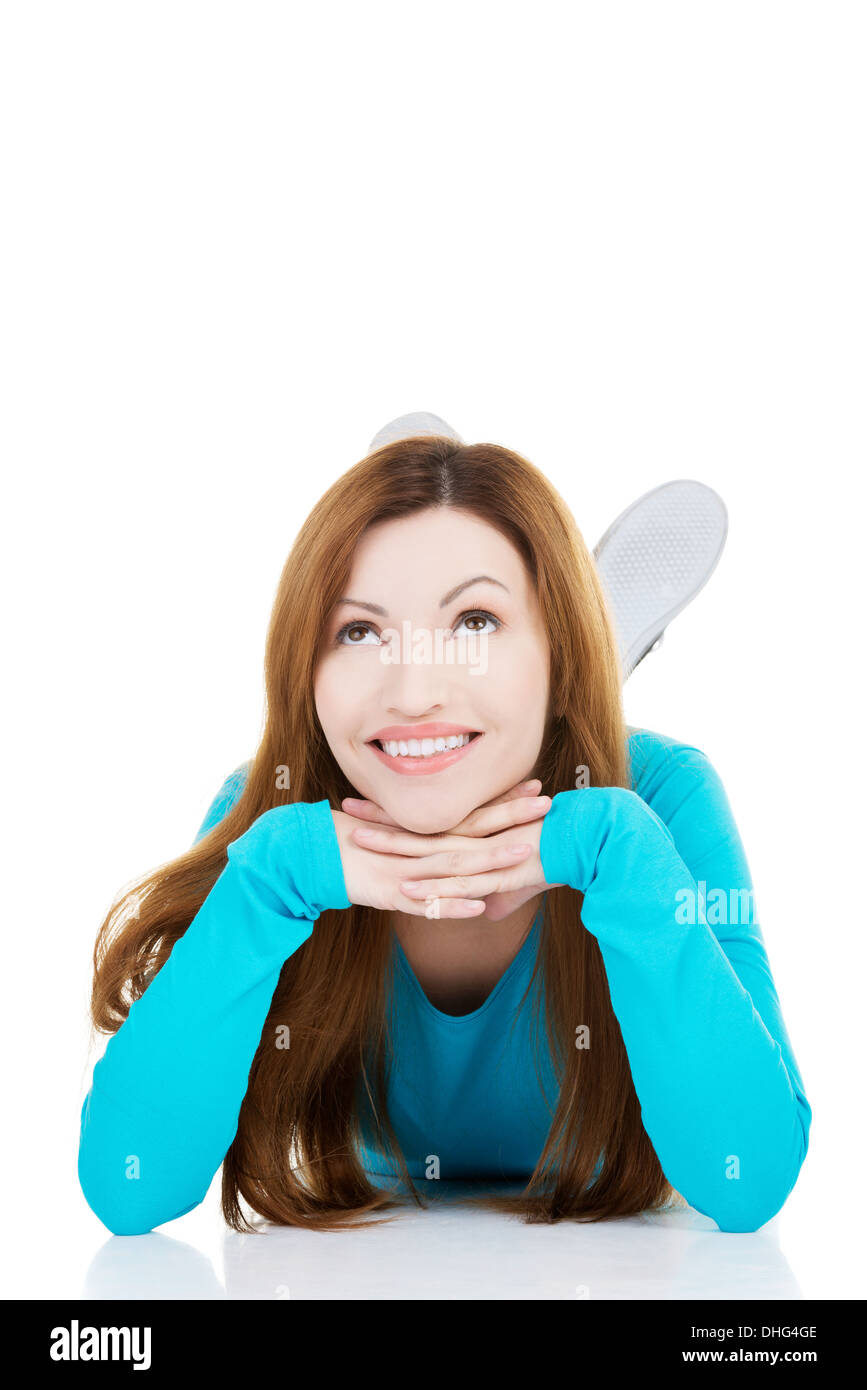 Propped up head hi-res stock photography and images - Alamy