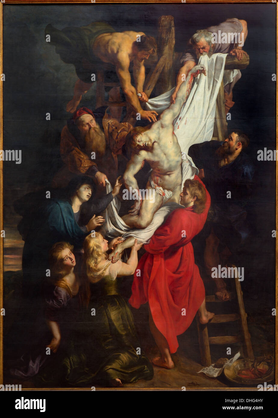 The raising of the cross antwerp hi-res stock photography and images - Alamy