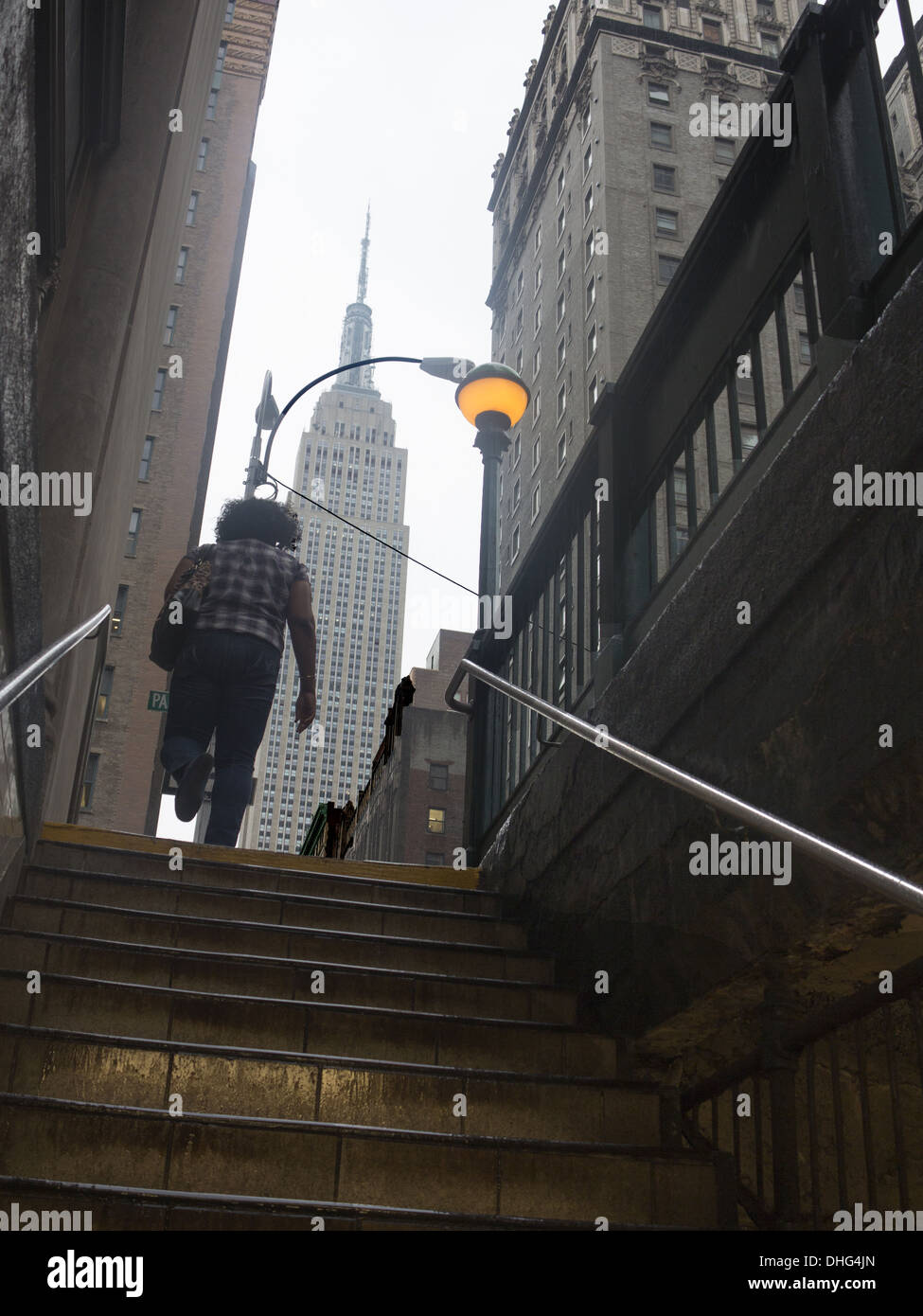 Subway exit hi-res stock photography and images - Alamy