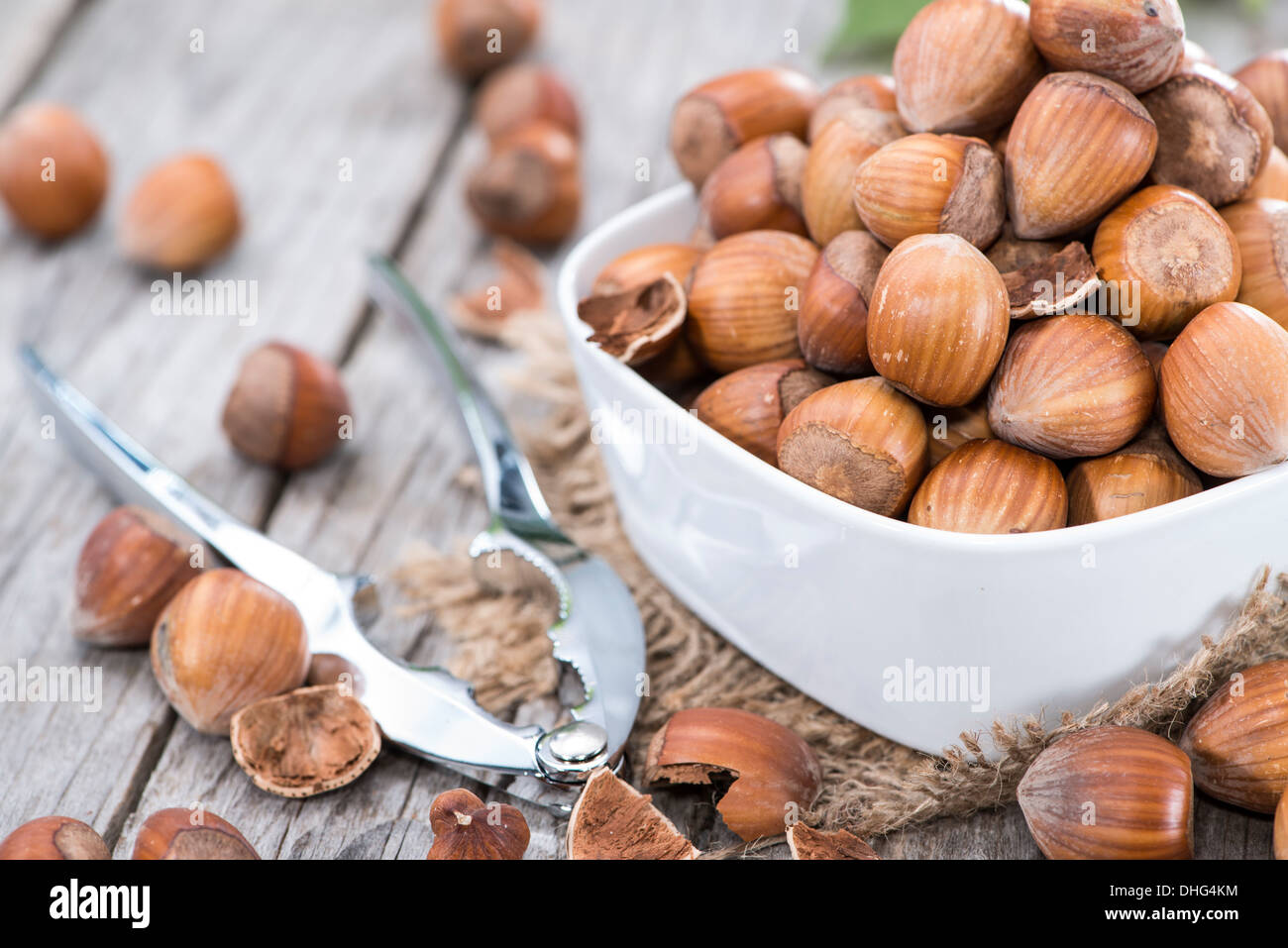 Close up heap hazelnuts hi-res stock photography and images - Alamy
