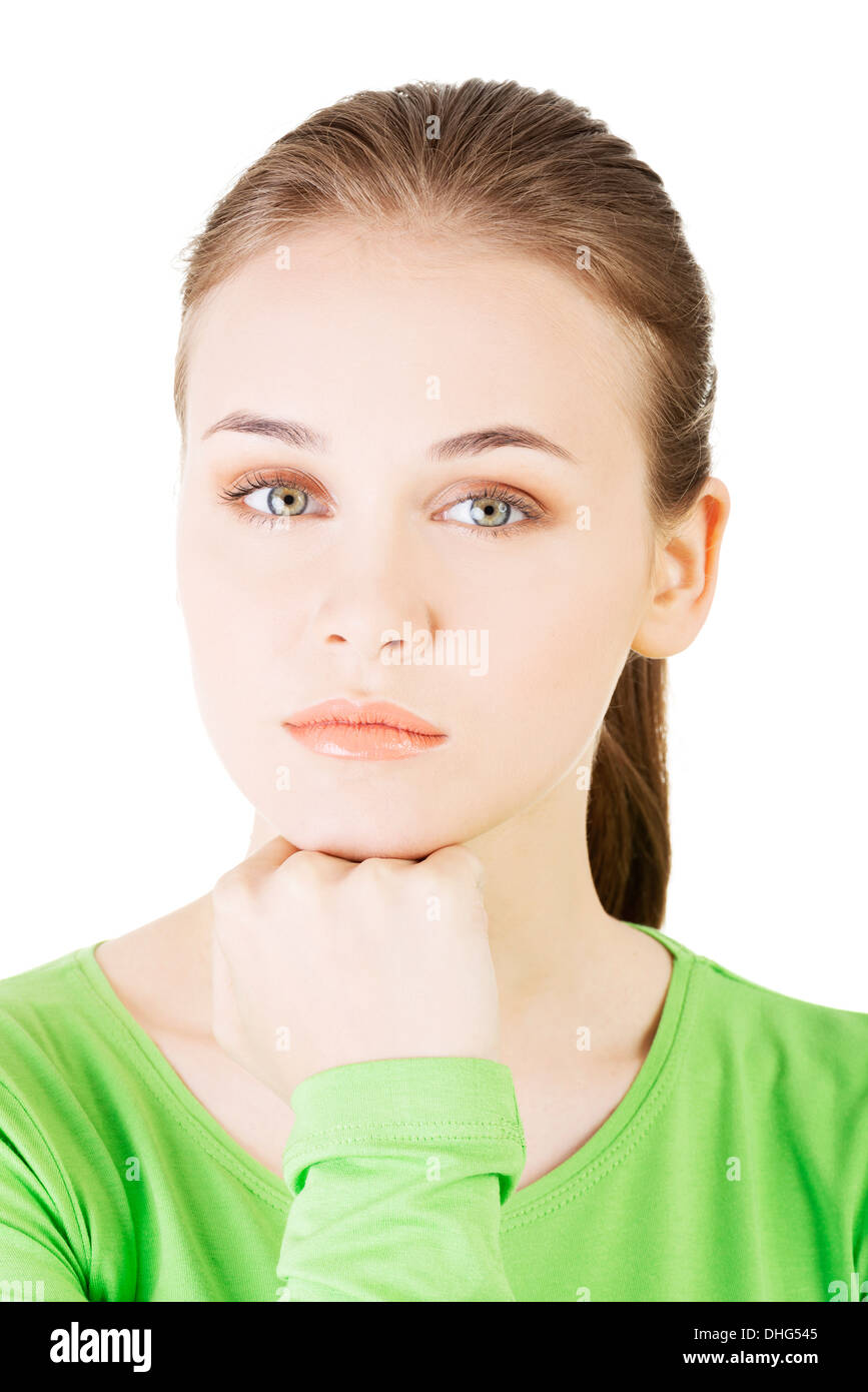 Proping head hi-res stock photography and images - Alamy
