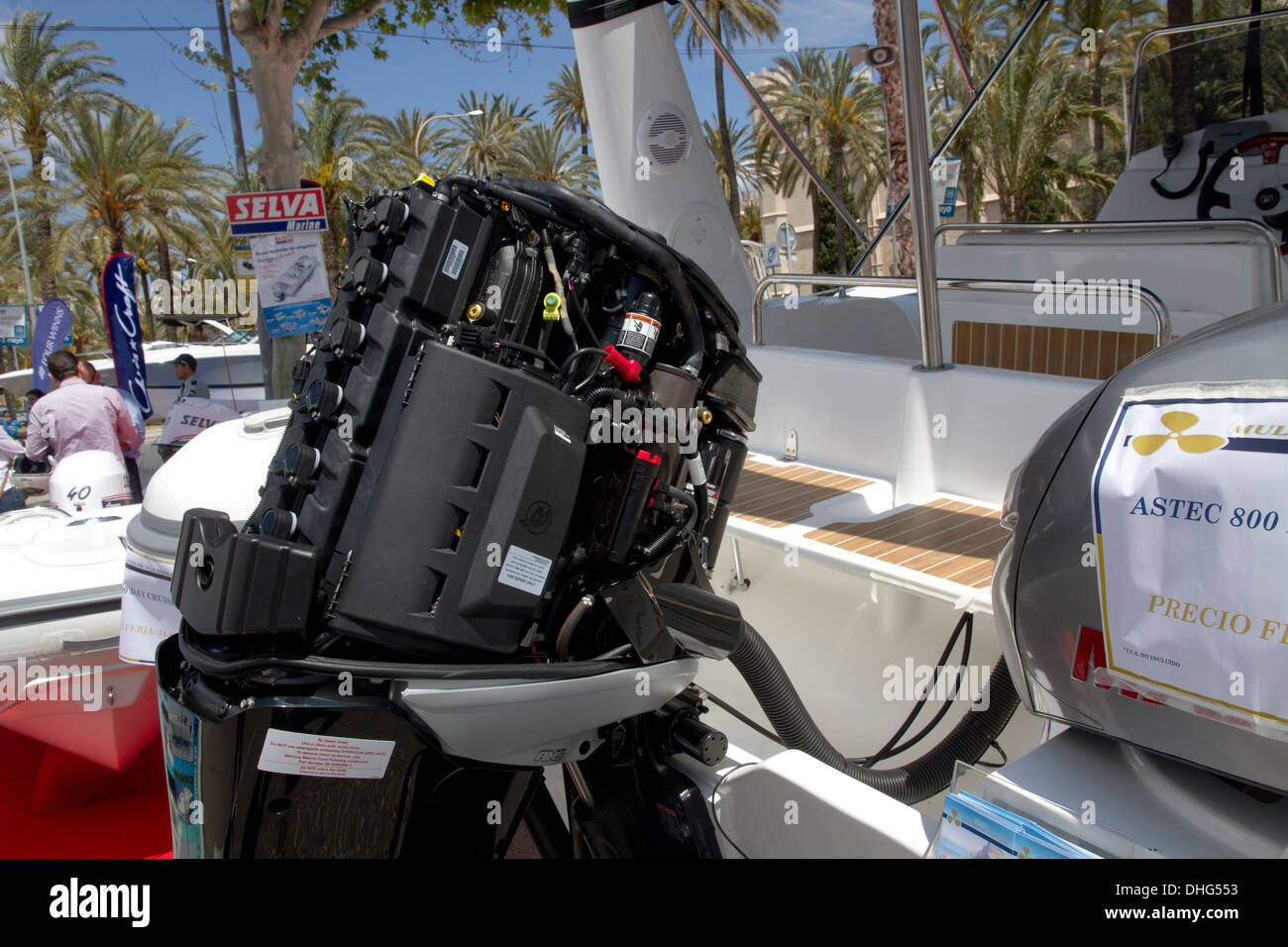 Modern marine engine Stock Photo - Alamy