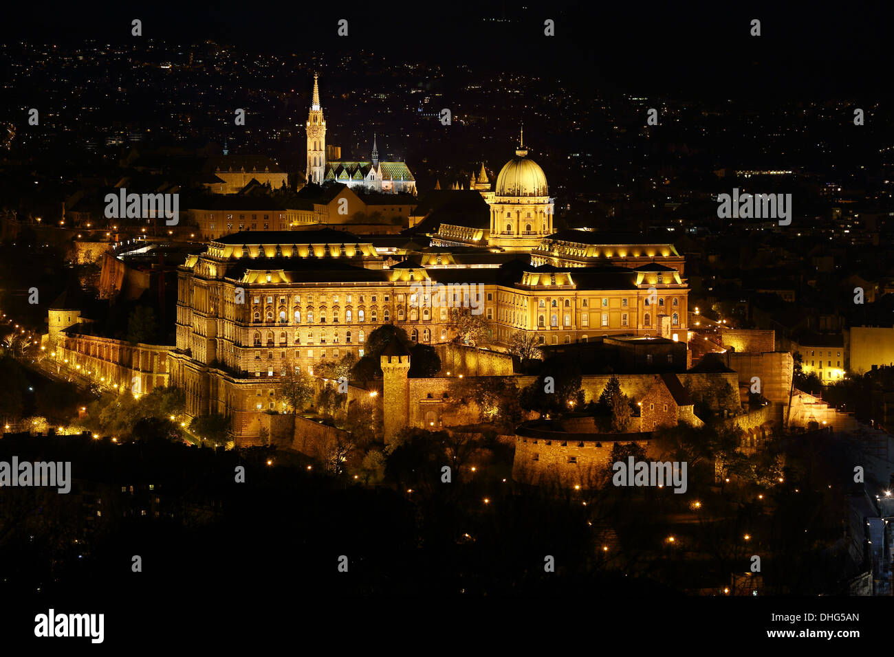 Castle of Buda Stock Photo - Alamy