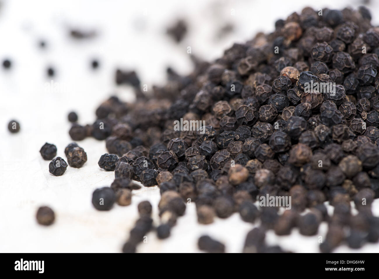 Fresh Black Pepper (macro shot Stock Photo - Alamy