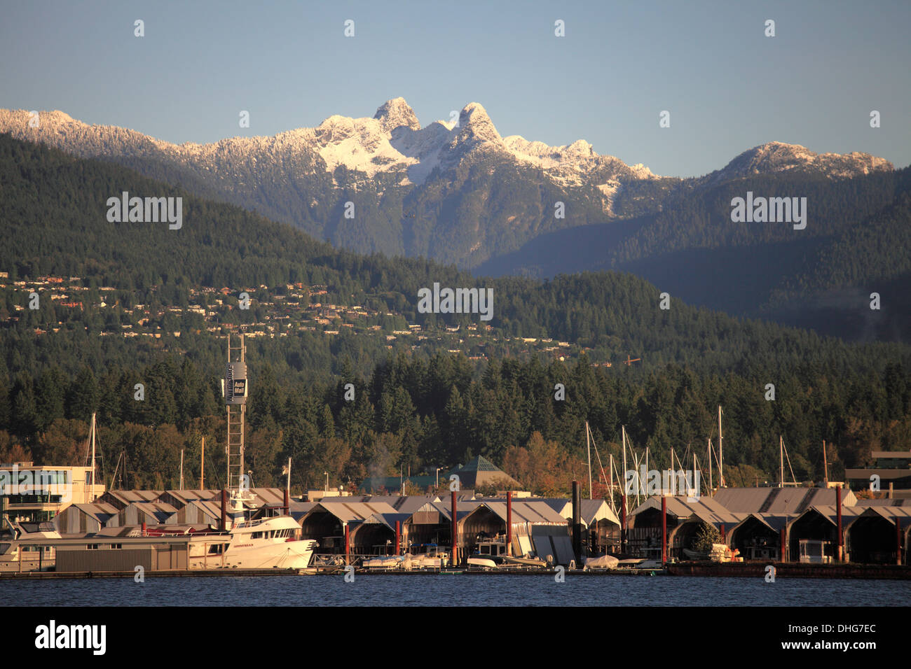 Vancouver burrard mountains hi-res stock photography and images - Alamy