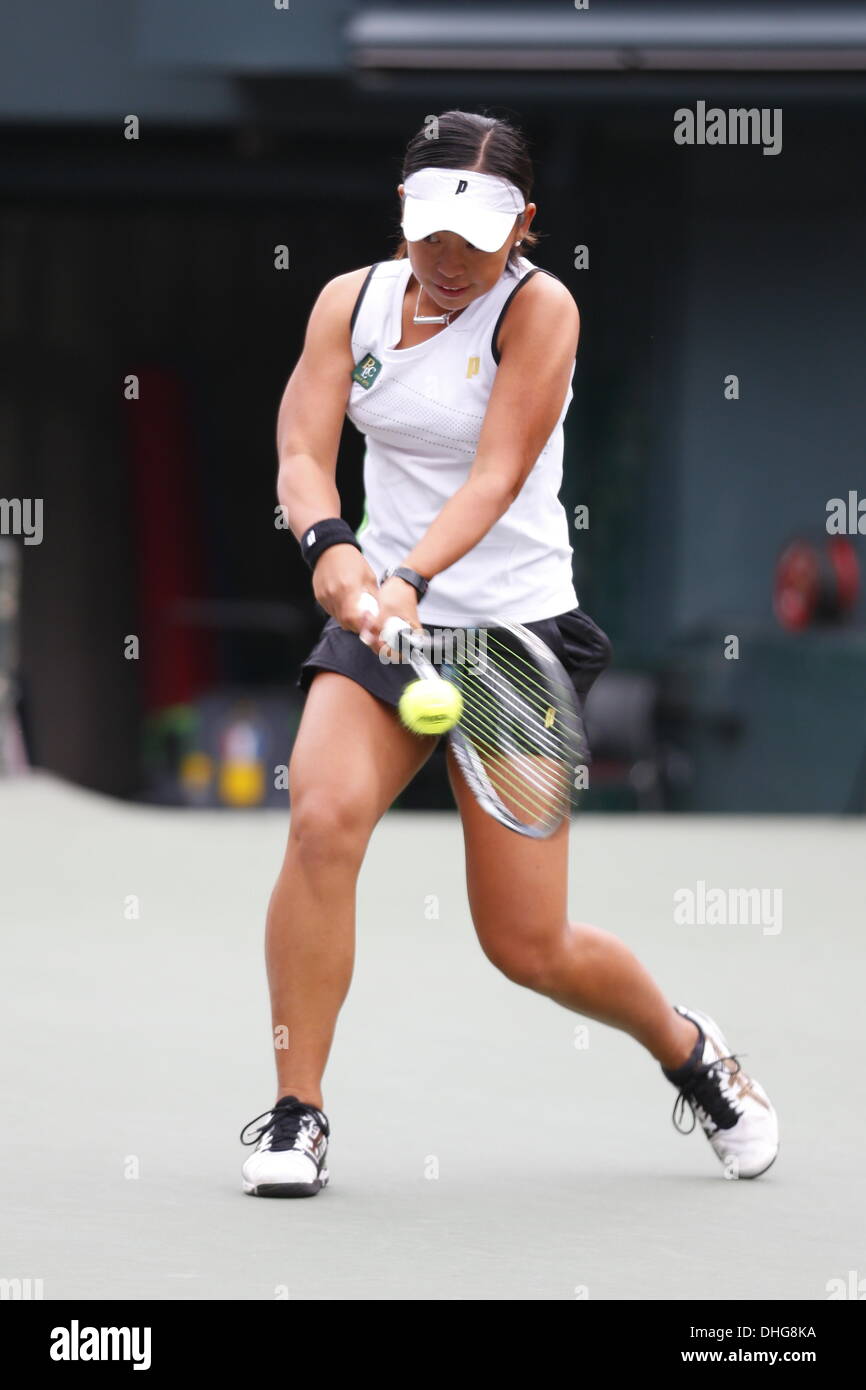 Tokyo, Japan. 9th Nov, 2013. Eri Hozumi Tennis : NIKKE All Japan Tennis ...