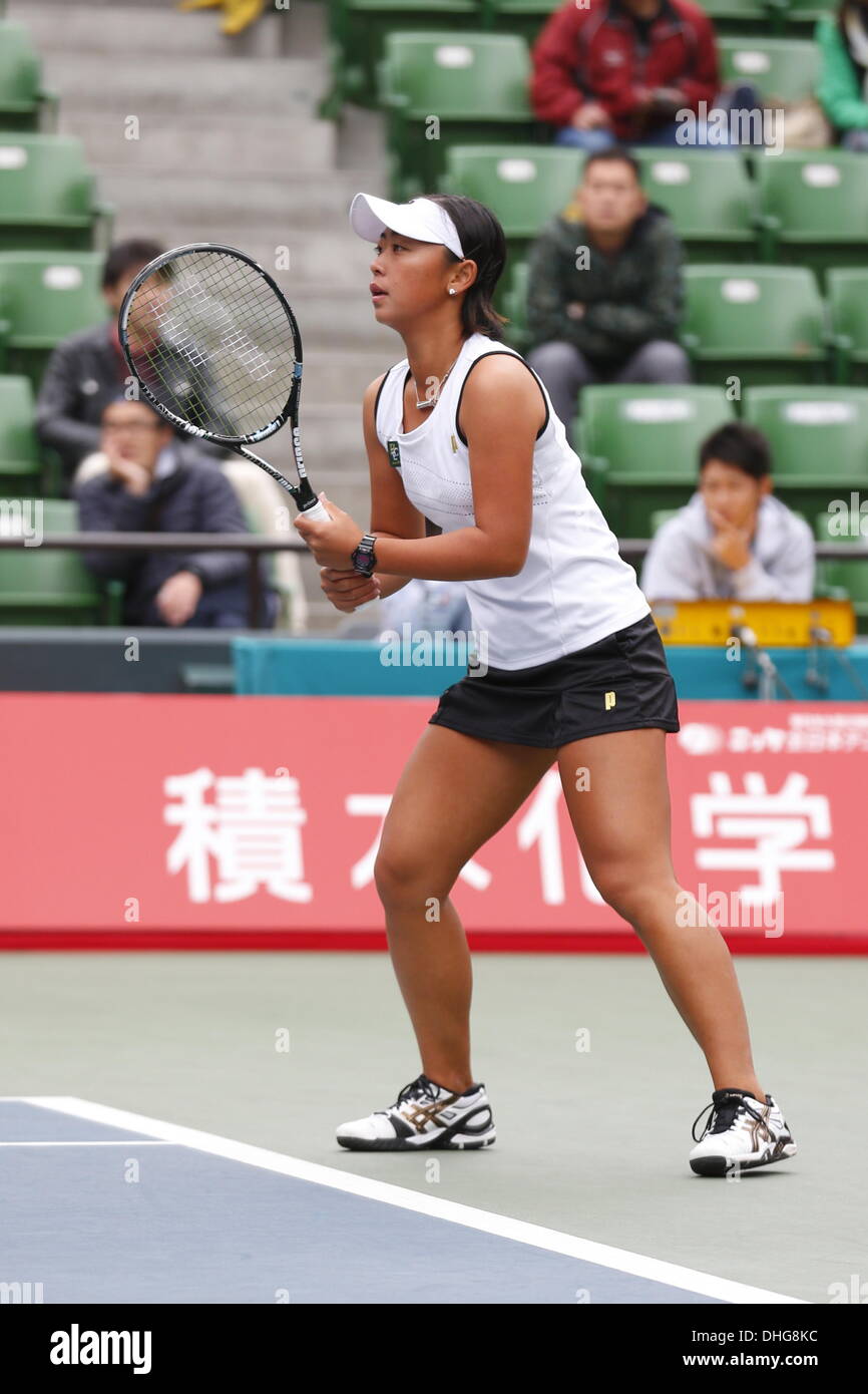 Tokyo, Japan. 9th Nov, 2013. Eri Hozumi Tennis : NIKKE All Japan Tennis ...
