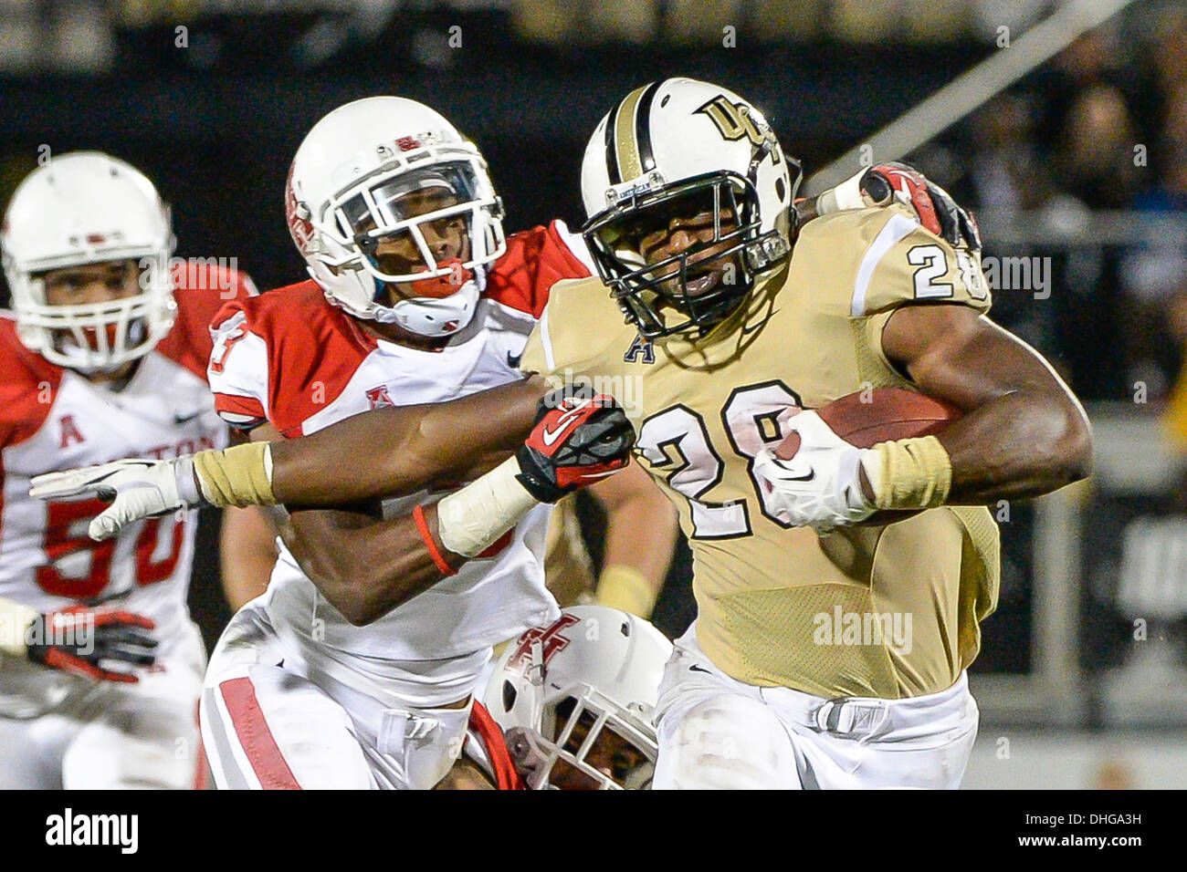 - Orlando, FL, U, . 9th Nov, 2013. S: Central Florida running back ...