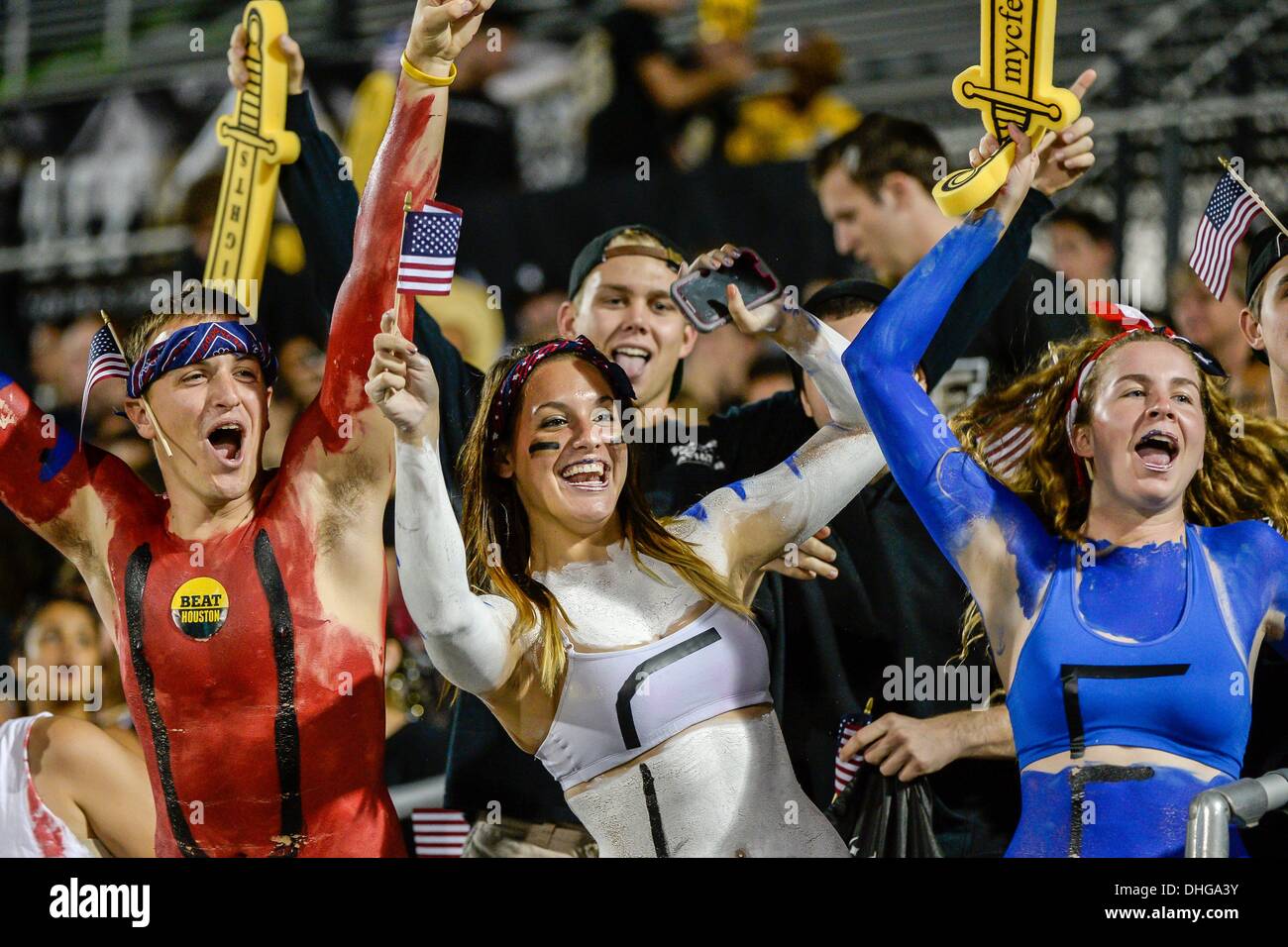 - Orlando, FL, U, . 9th Nov, 2013. S: Central Florida fans before NCAA ...