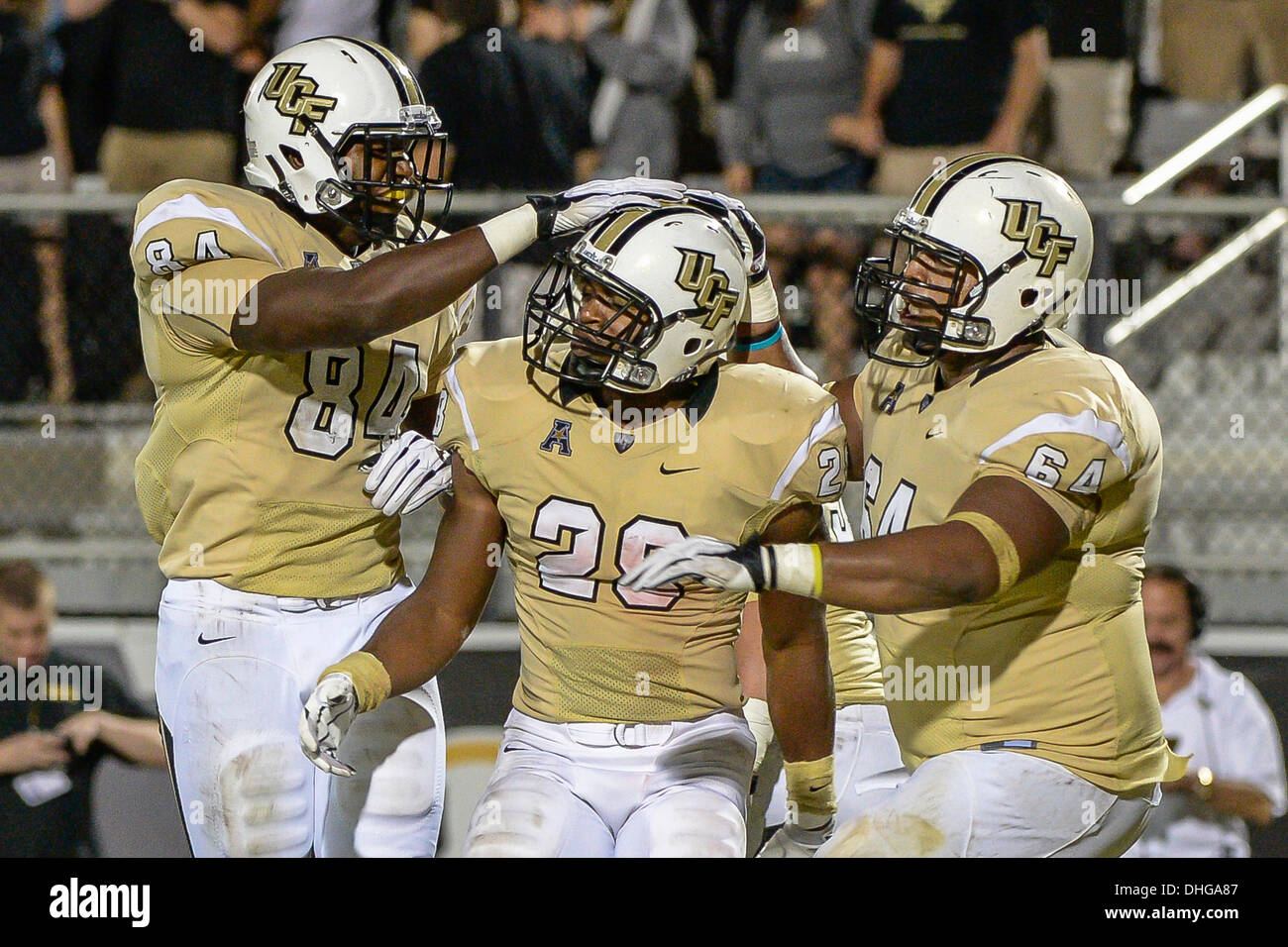 - Orlando, FL, U, . 9th Nov, 2013. S: Central Florida tight end Justin ...