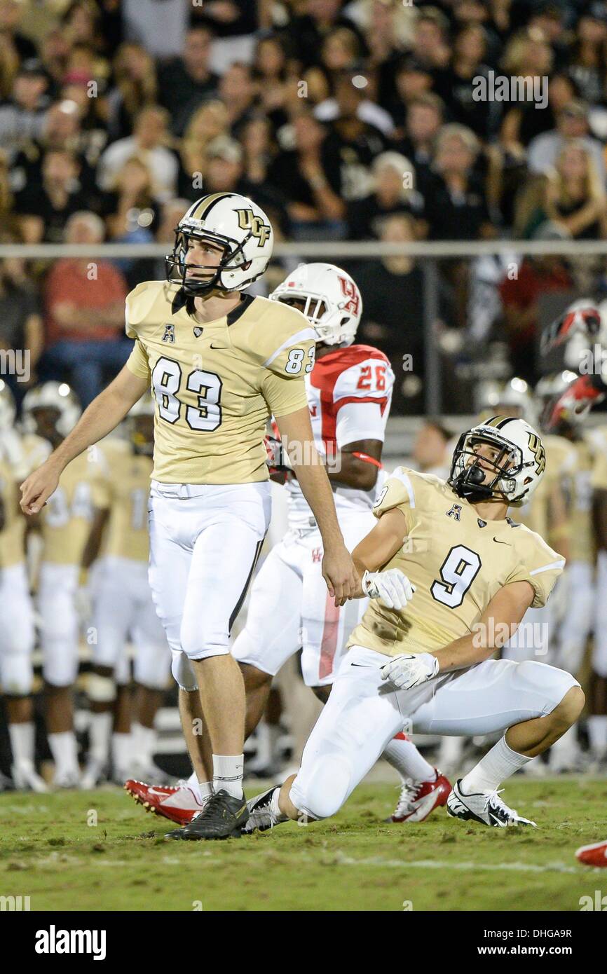 - Orlando, FL, U, . 9th Nov, 2013. S: Central Florida kicker Shawn ...