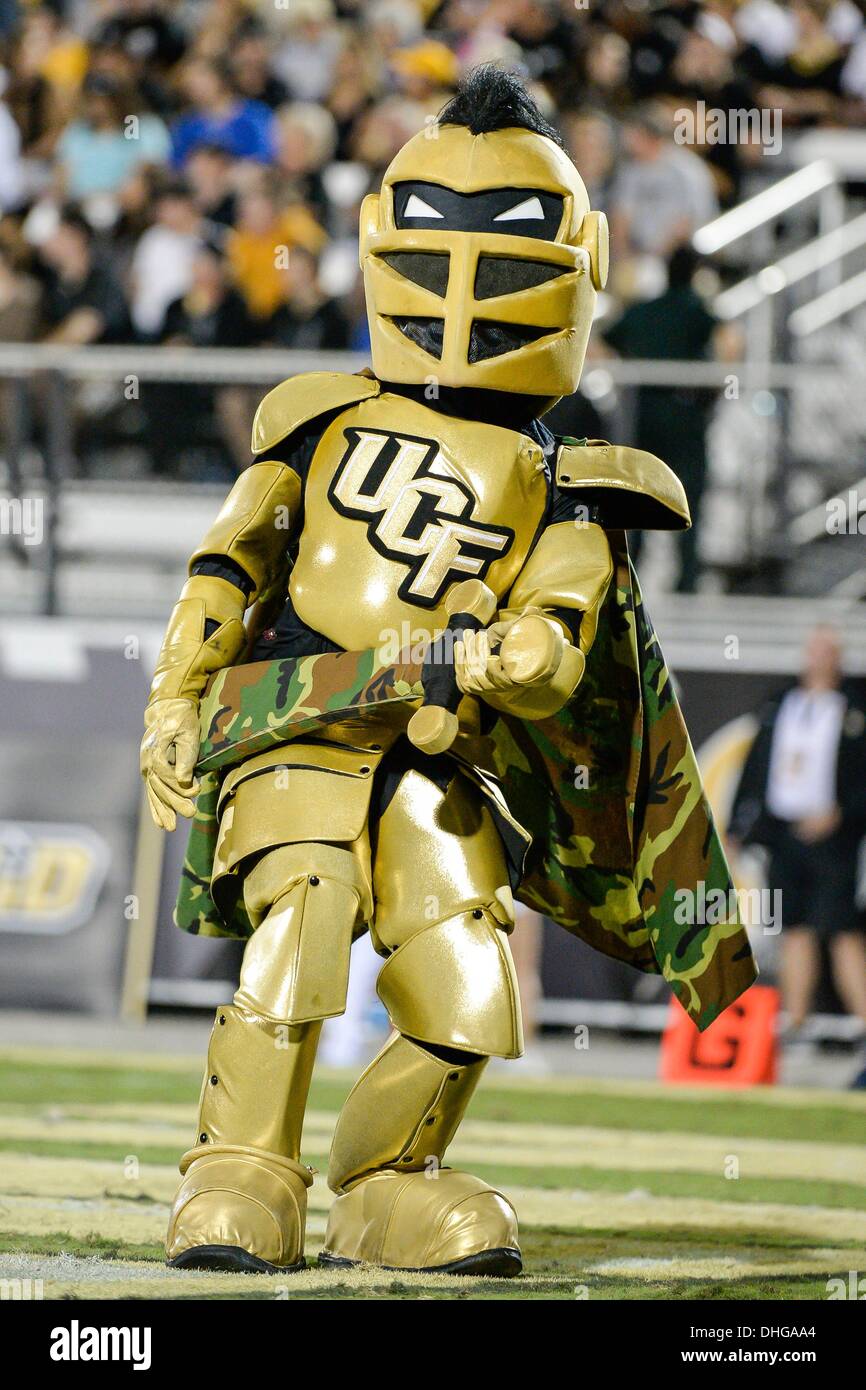- Orlando, FL, U, . 9th Nov, 2013. S: UCF Mascot Knightro performs ...
