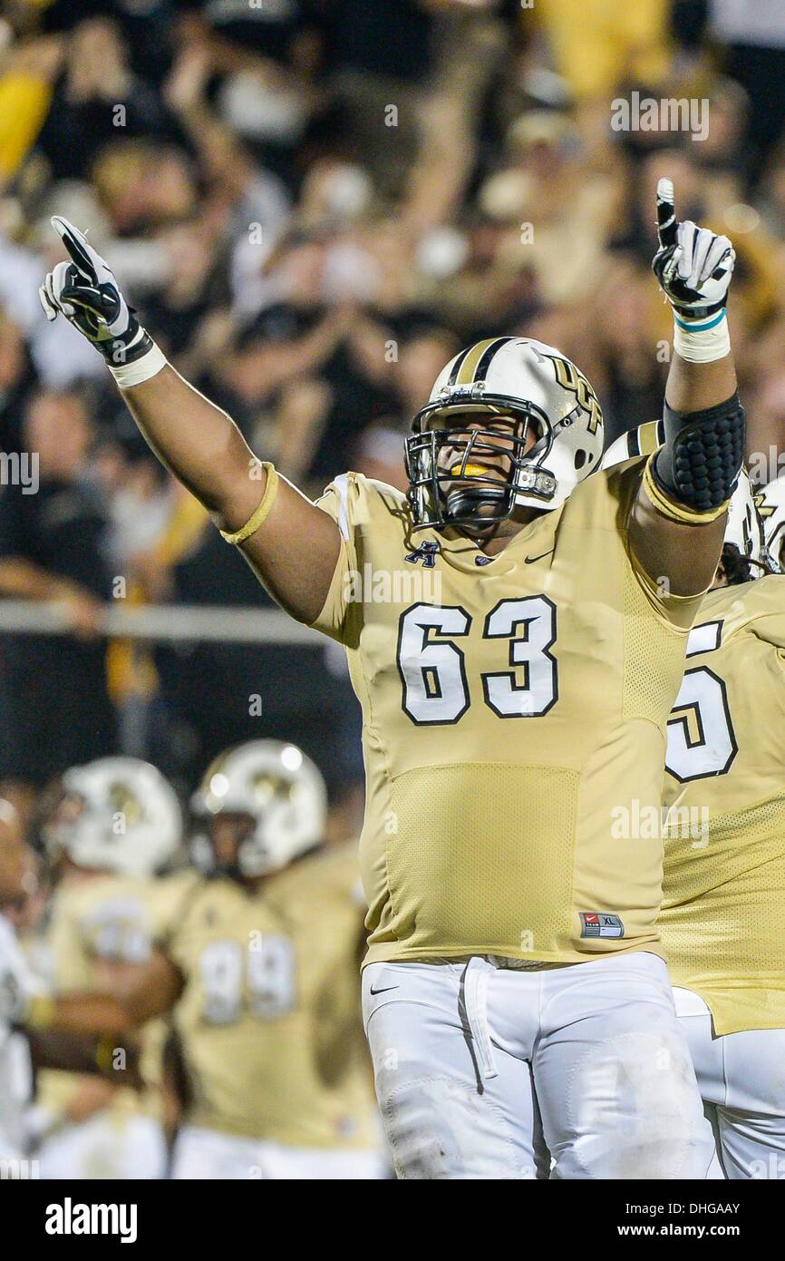 - Orlando, FL, U, . 9th Nov, 2013. S: Central Florida offensive ...