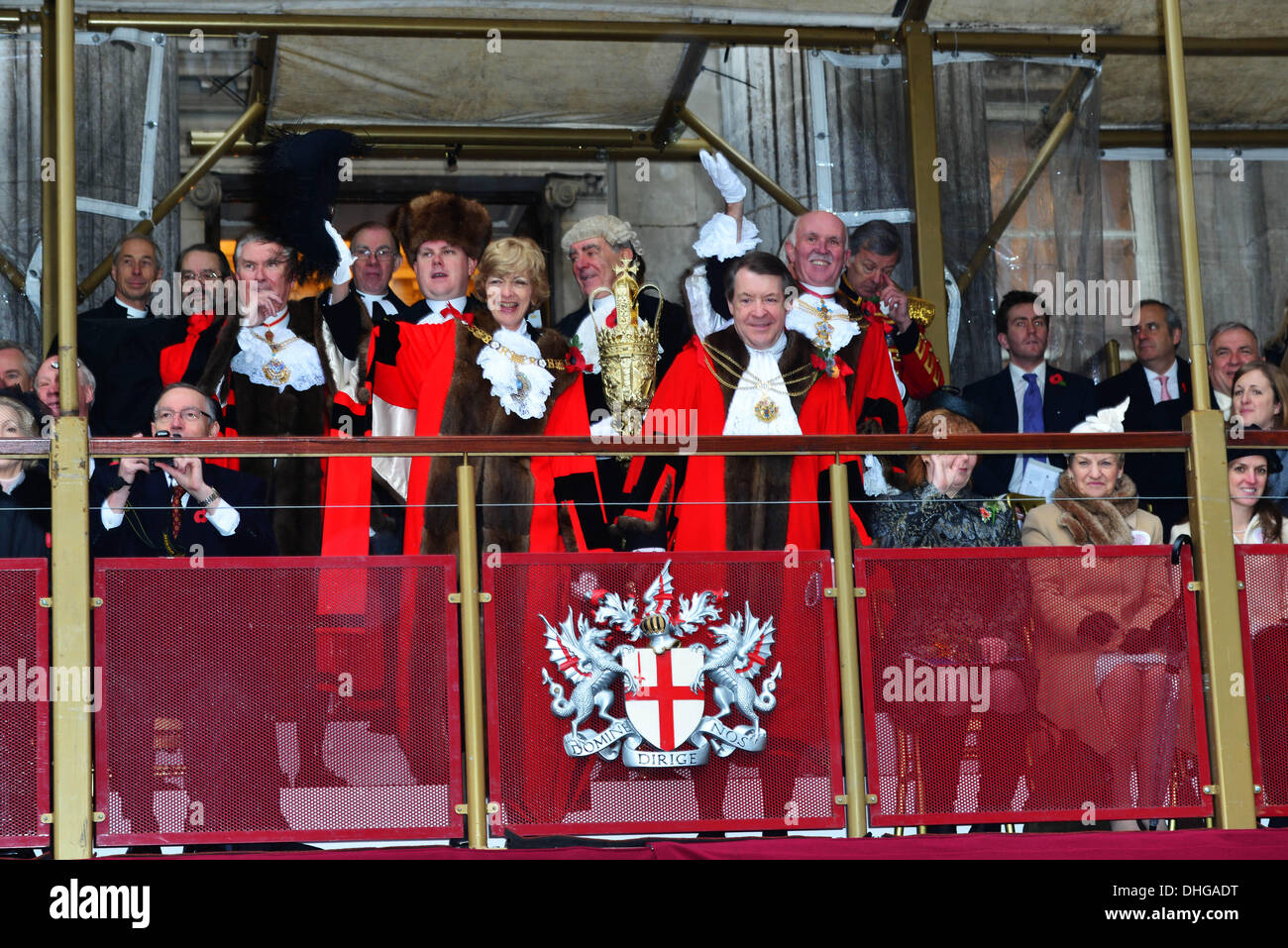 London England 9th Nov 2013 : The Lord Mayor Fiona Woolf of London ...