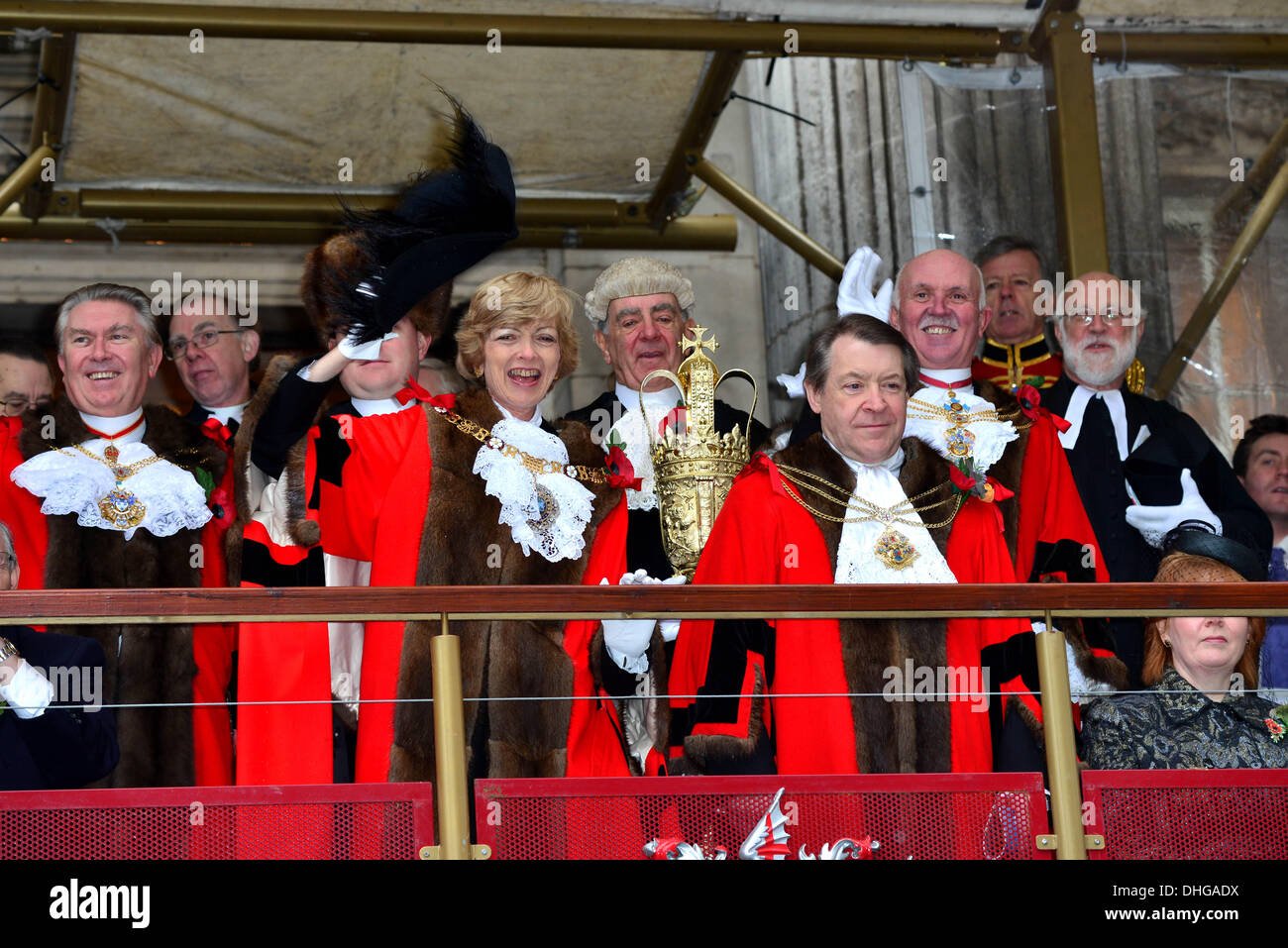 London England 9th Nov 2013 : The Lord Mayor Fiona Woolf of London ...