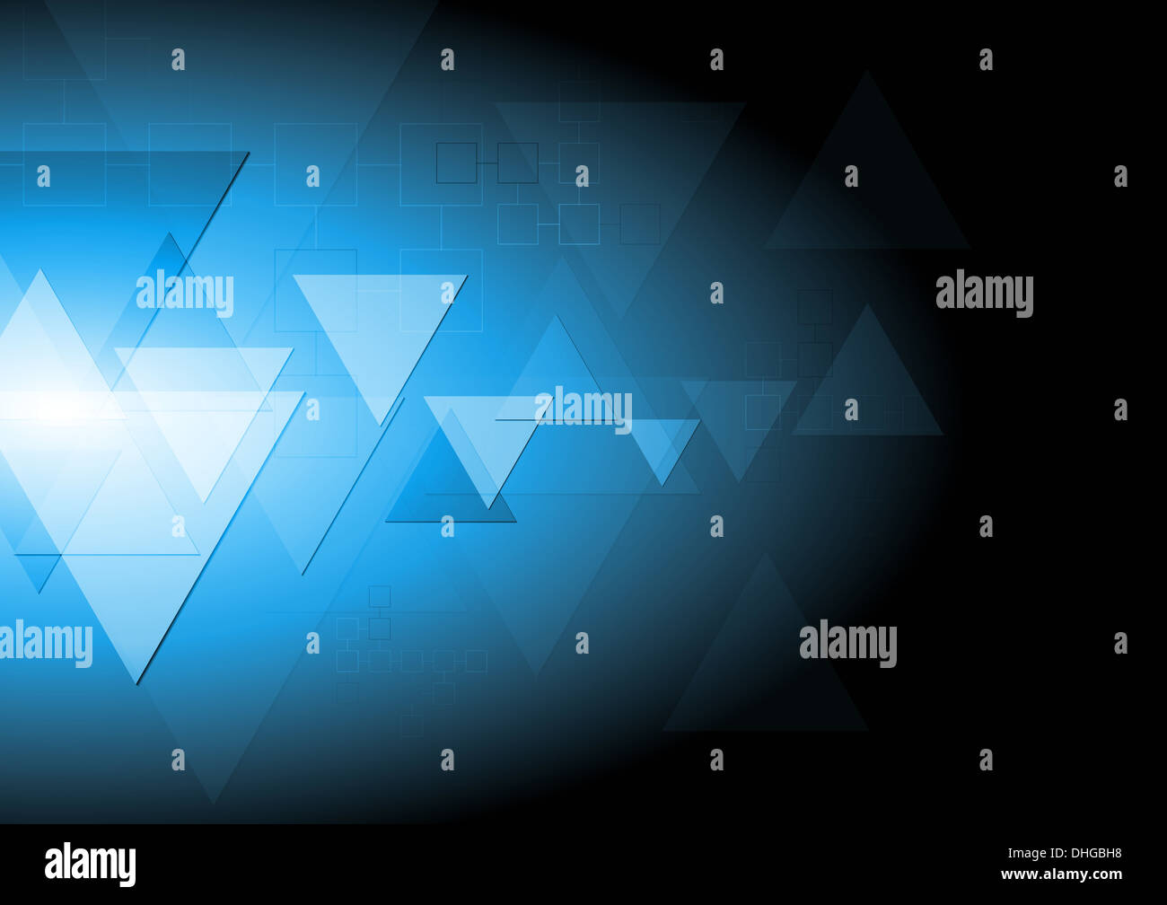 Dark blue tech background. Vector design eps 10 Stock Photo - Alamy