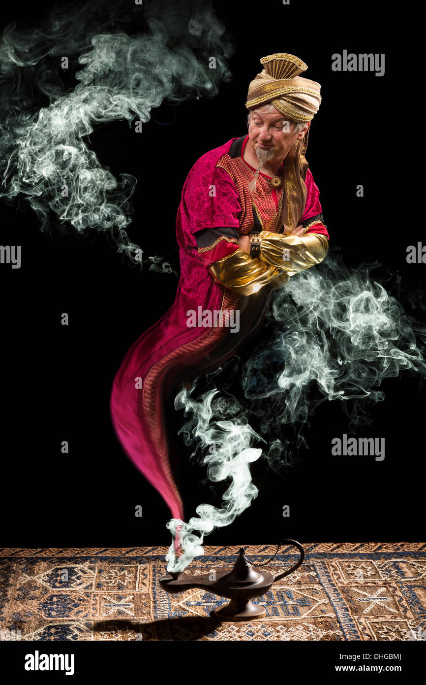 Genie lamp hi-res stock photography and images - Alamy