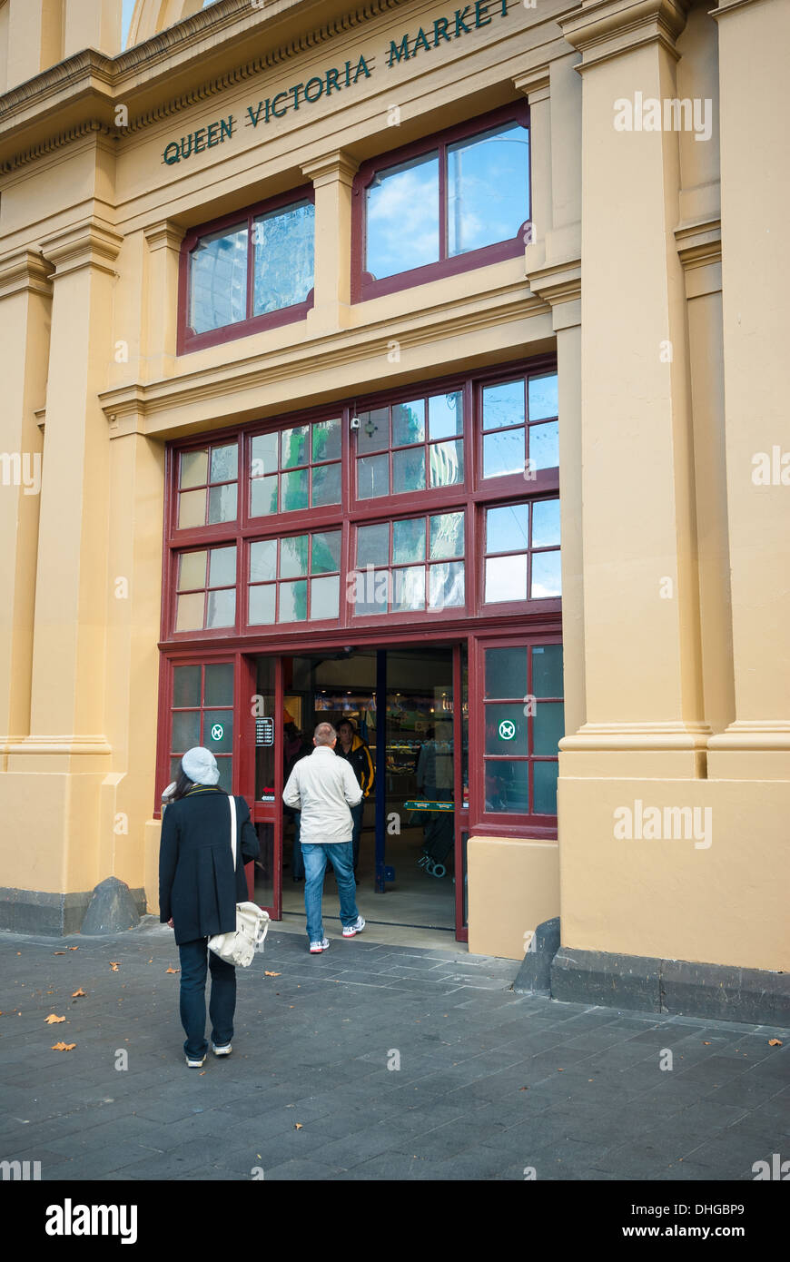 Queen Victoria Market Stock Photo - Alamy