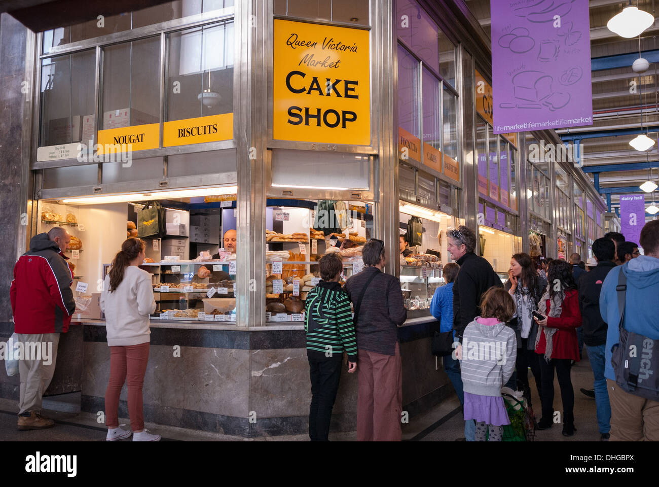 Queen Victoria Market Stock Photo - Alamy