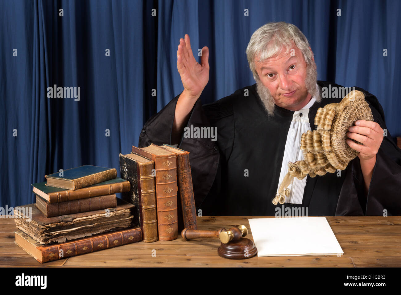 Old man court judge hi-res stock photography and images - Alamy