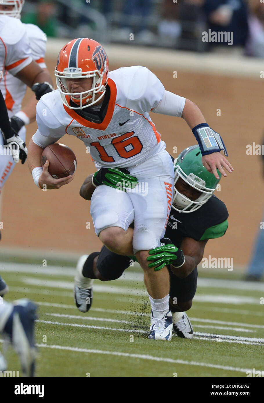 Denton, Texas, USA. 9th Nov, 2013. November 09, 2013: UTEP Miners ...