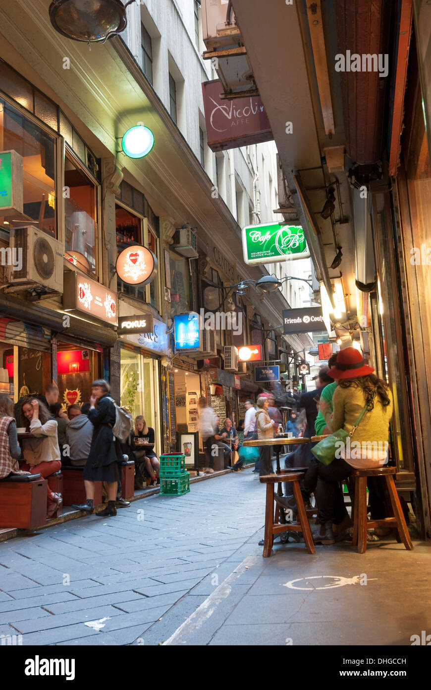 Centre place laneway hi-res stock photography and images - Alamy