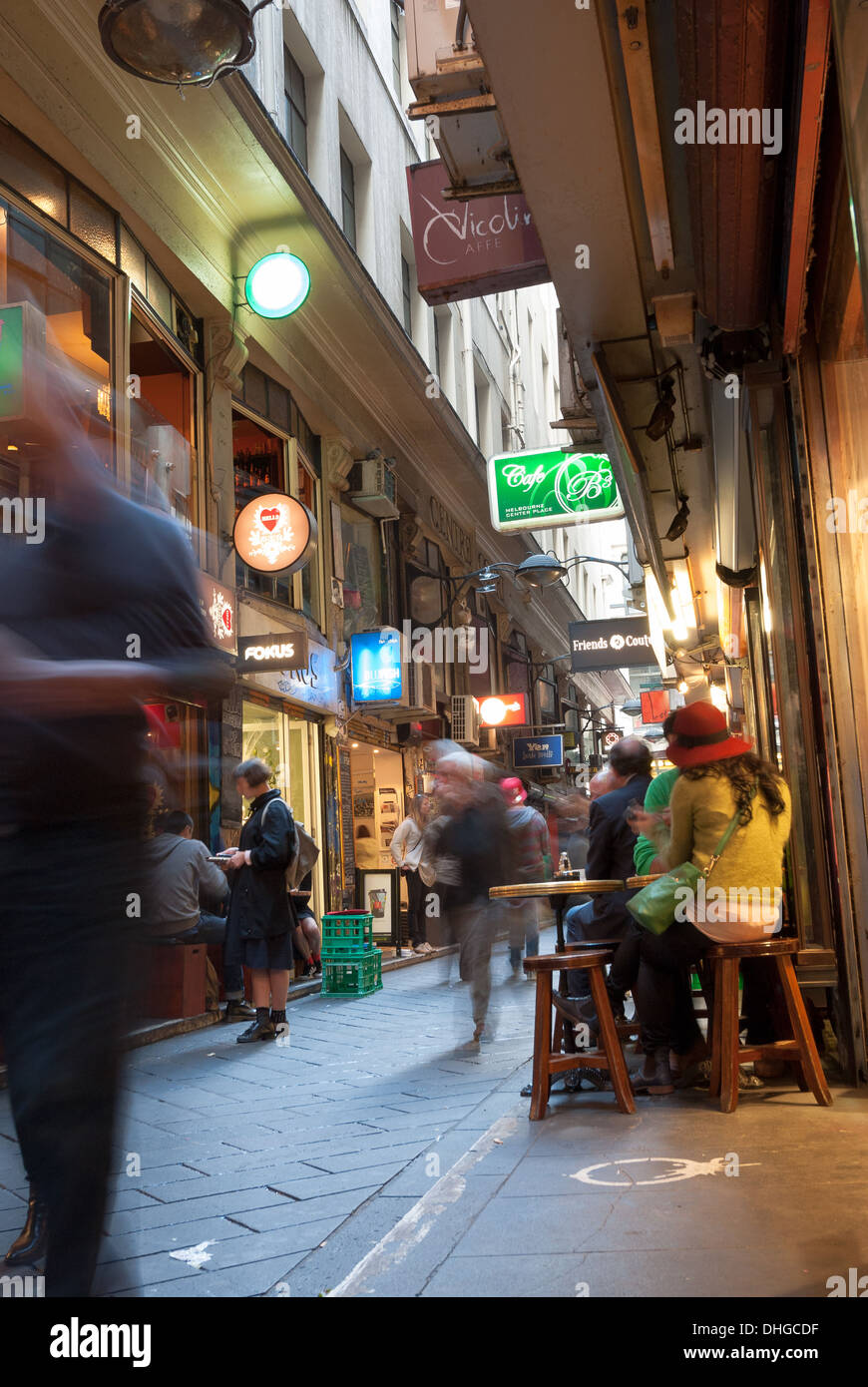 Centre place laneway hi-res stock photography and images - Alamy