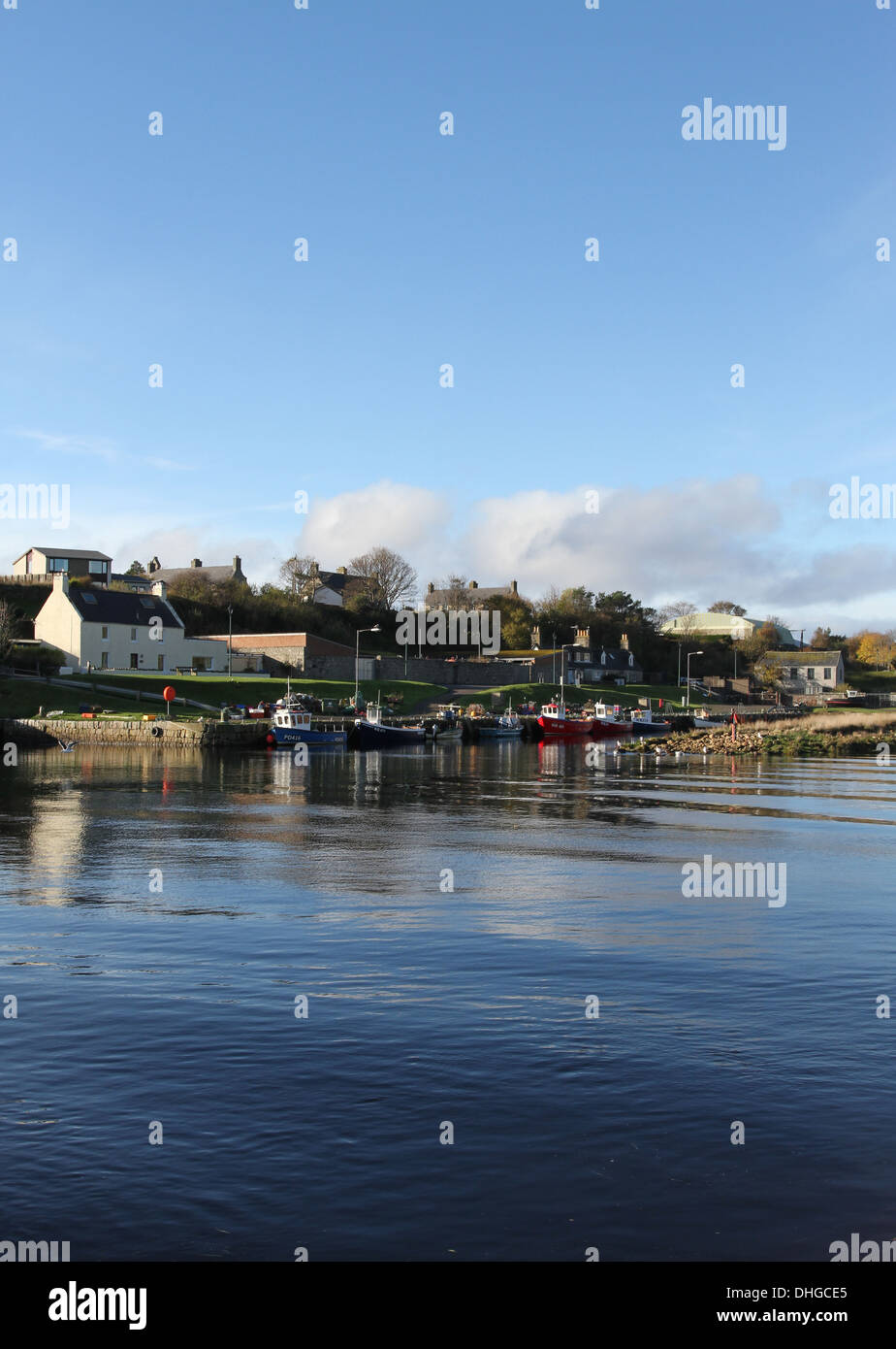 Brora harbour scotland hi-res stock photography and images - Alamy