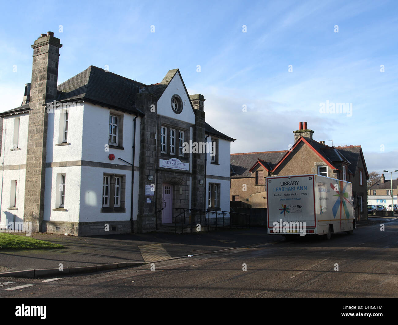 Brora street scene hi-res stock photography and images - Alamy
