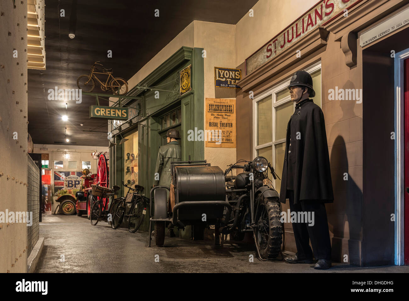 German Occupation Museum, Guernsey, Channel Islands Stock Photo - Alamy