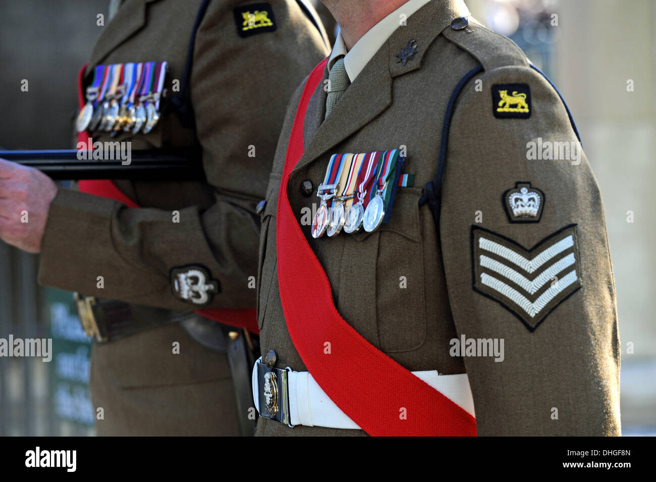 Soldier wearing medals hi-res stock photography and images - Alamy