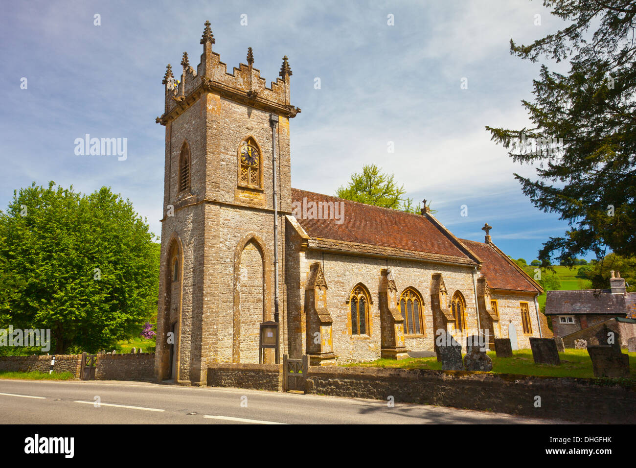 Minterne magna church hi-res stock photography and images - Alamy