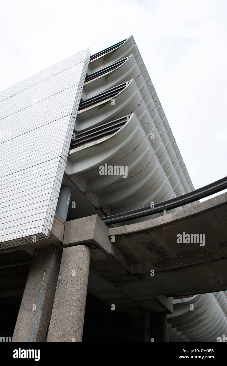 Preston Bus Station Art Deco Concrete 1960s Design Stock Photo - Alamy