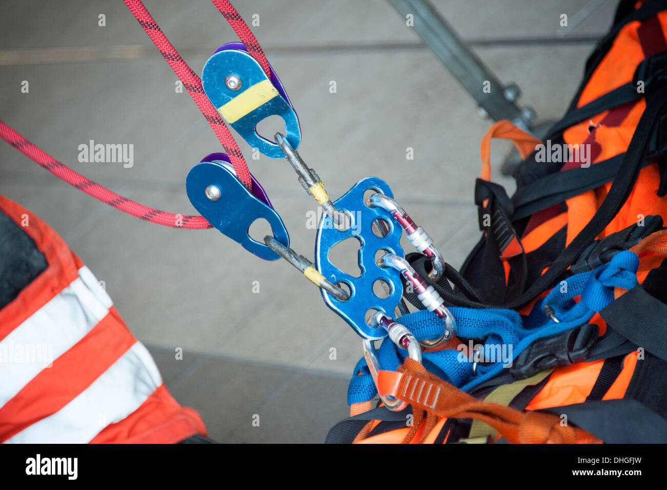 Rope Rescue Equipment Fire & And USAR RAG Stock Photo: 62443777 - Alamy