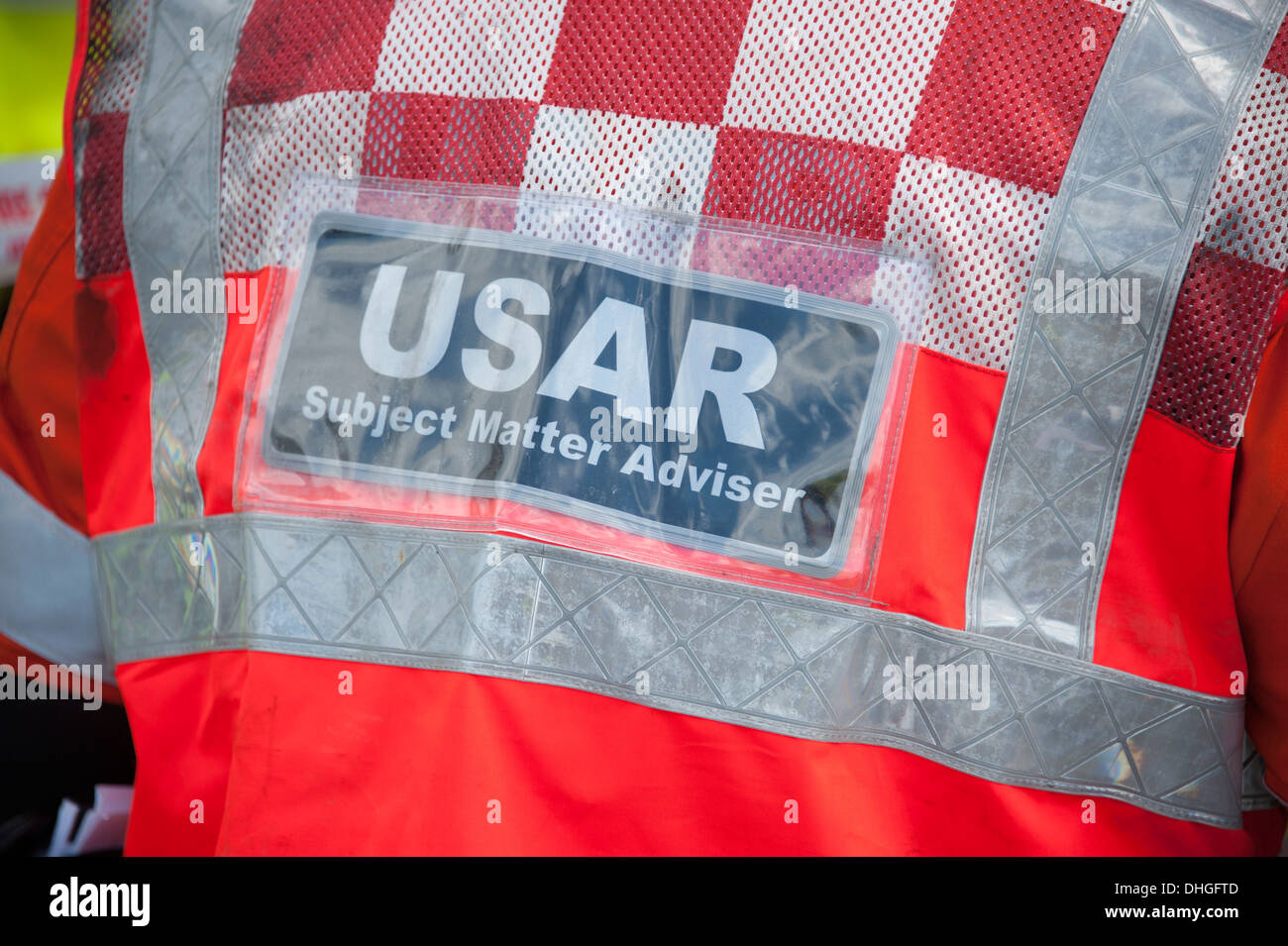 USAR Search & Rescue Subject Matter Adviser Stock Photo - Alamy