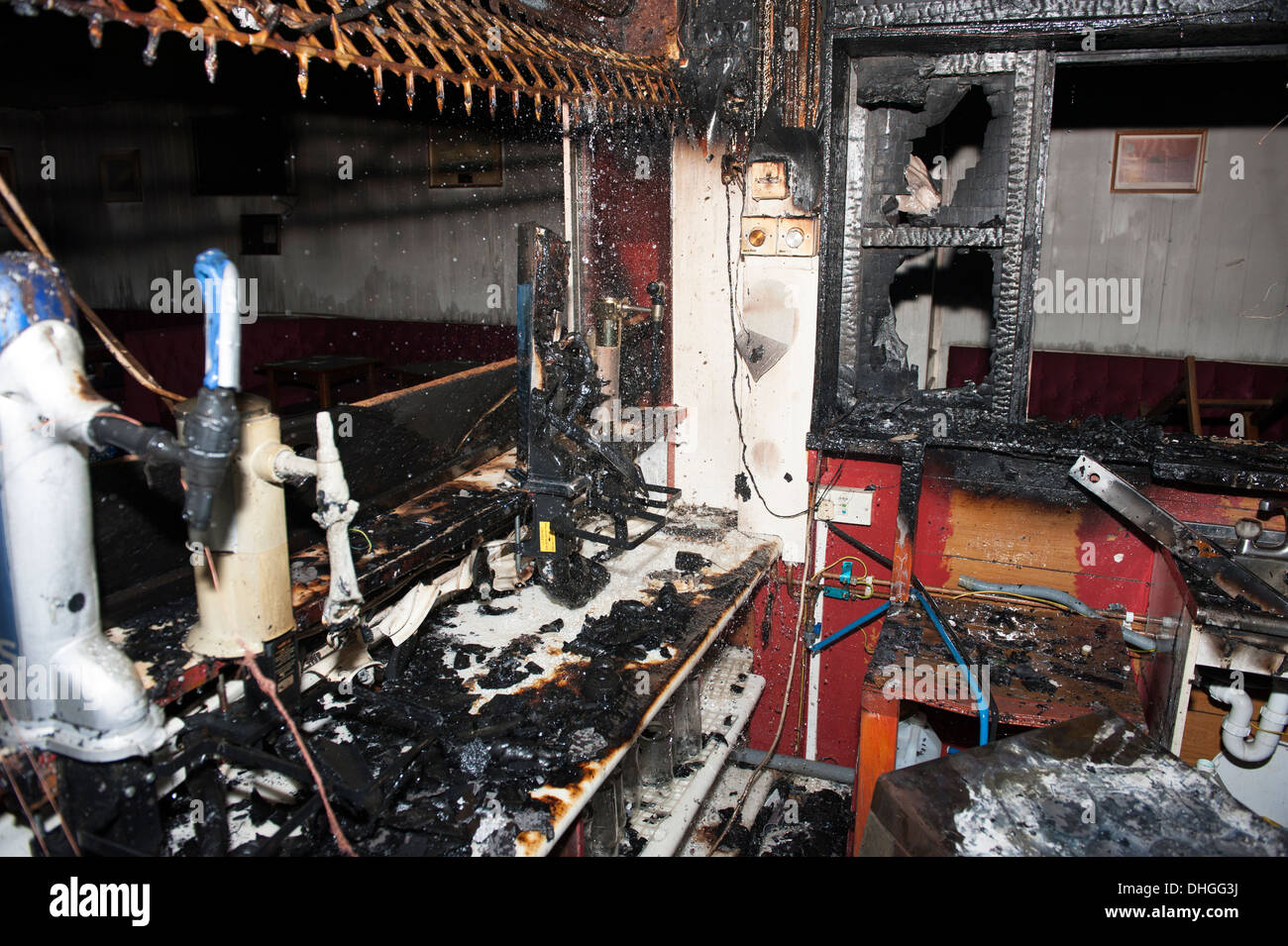 Burnt out bar hi-res stock photography and images - Alamy