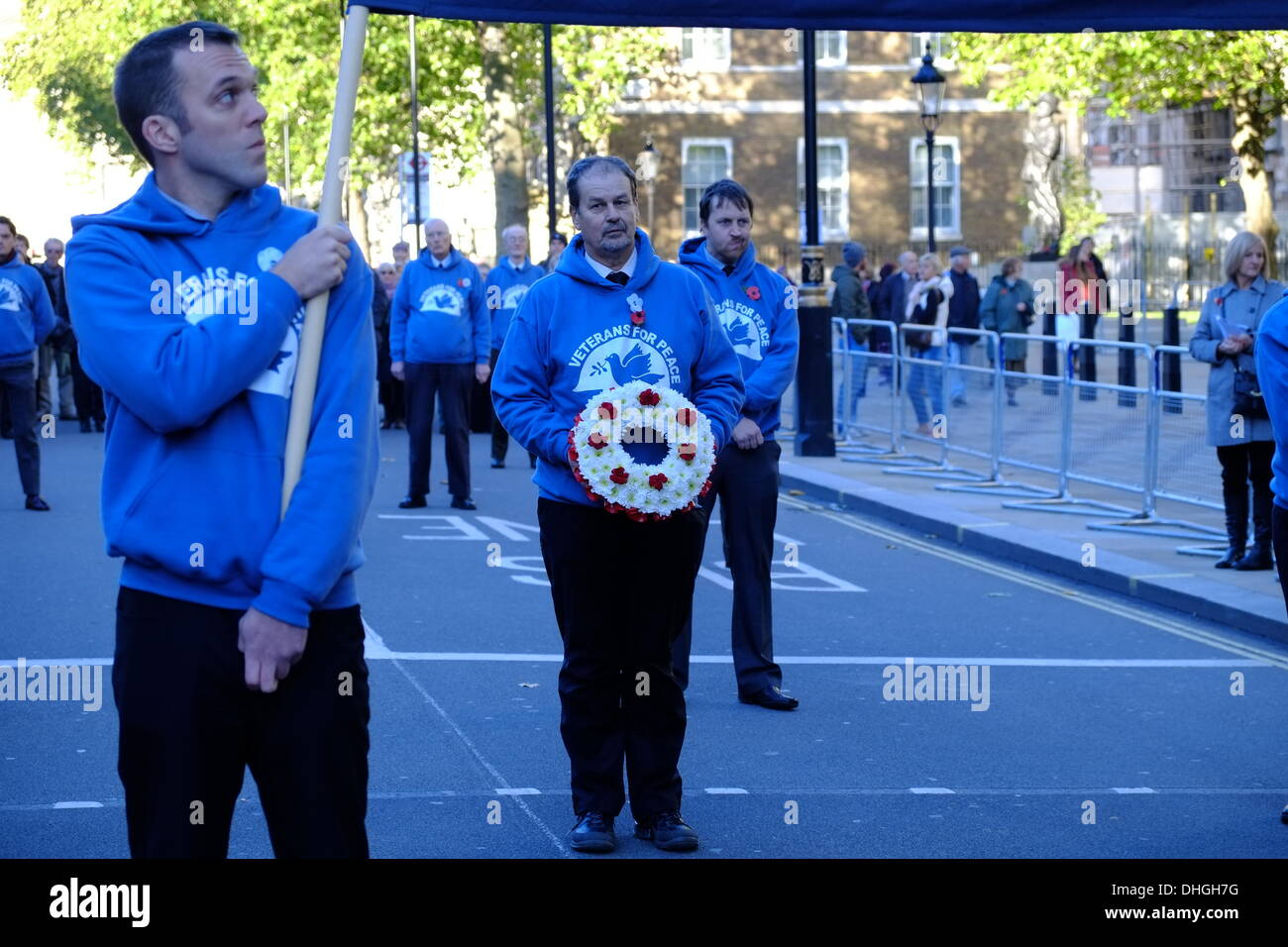 veterans for peace march on remembrance sunday in London Stock Photo ...