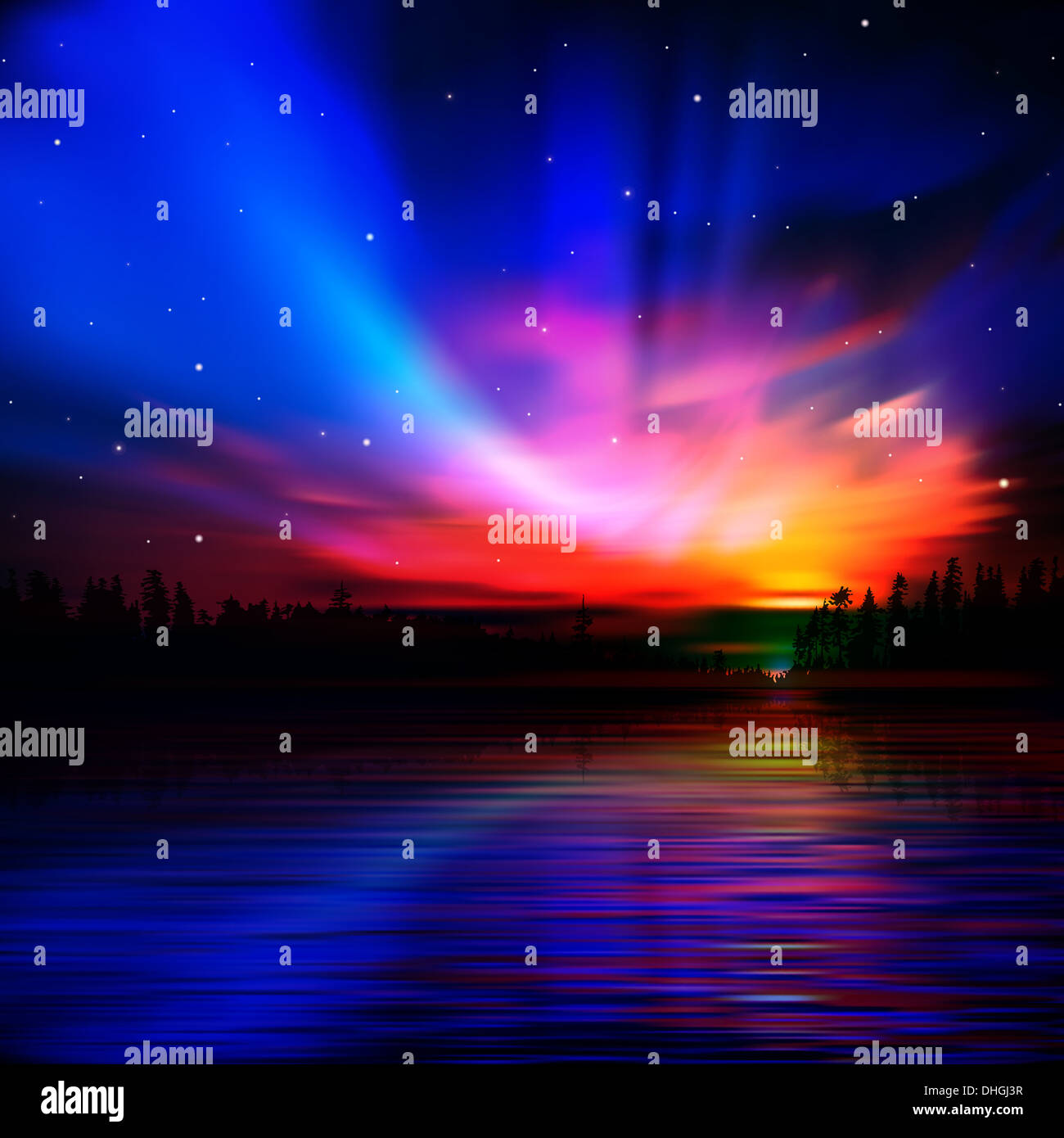 Abstract alaska range hi-res stock photography and images - Alamy