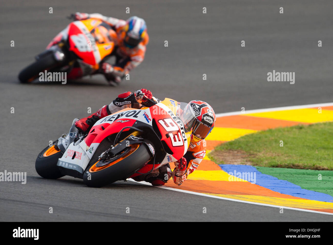 Cheste, Spain. 10th Nov, 2013. Marc Marquez (SPA) Repsol Honda Team ...